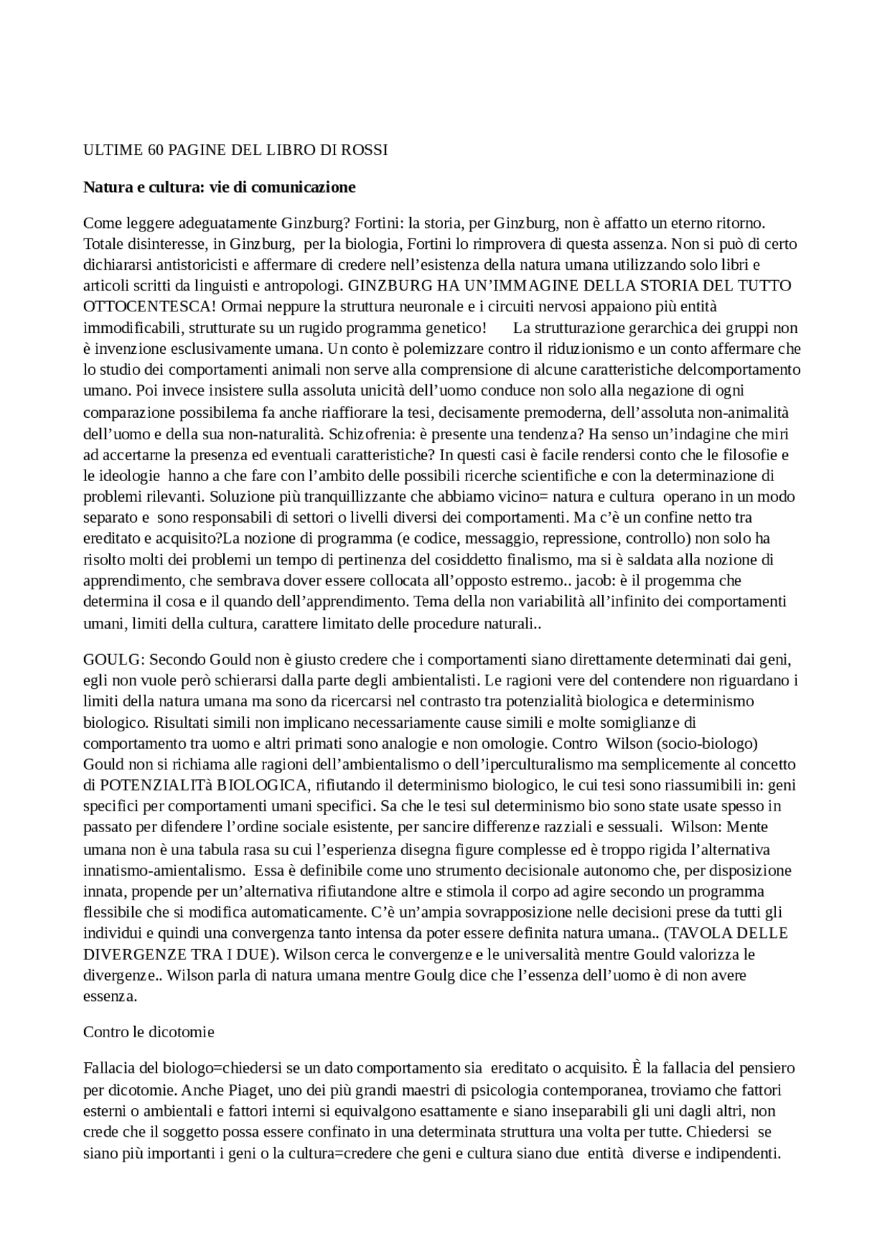 Riassunto Manuale Storia Della Scienza Docsity