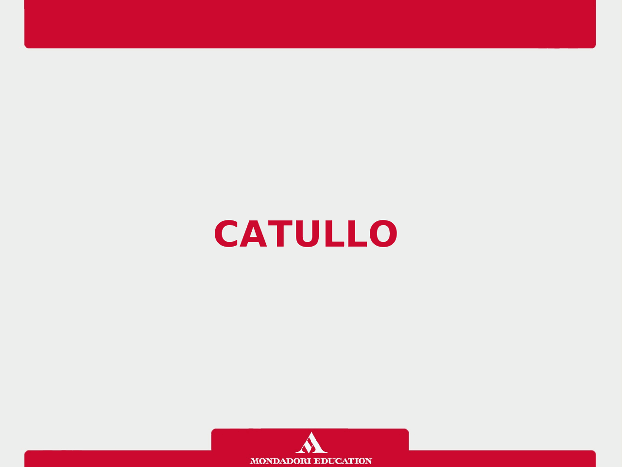 Catullo le opere e l'autore - Docsity