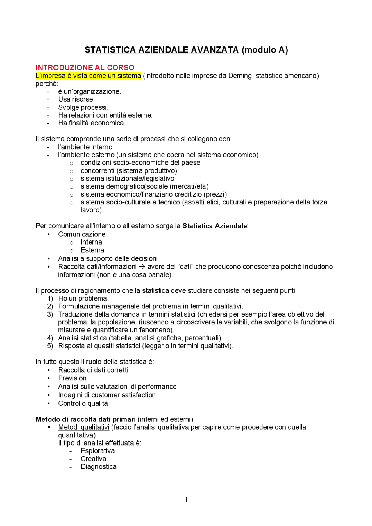 Problemi Di Statistica Ap
