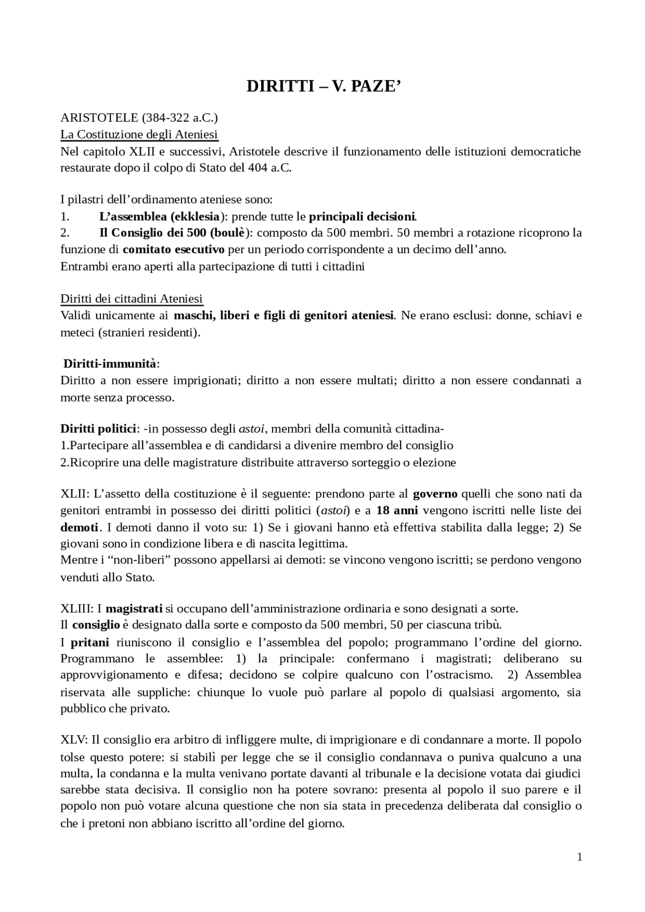 Diritti Teorie Dei Diritti Umani Docsity