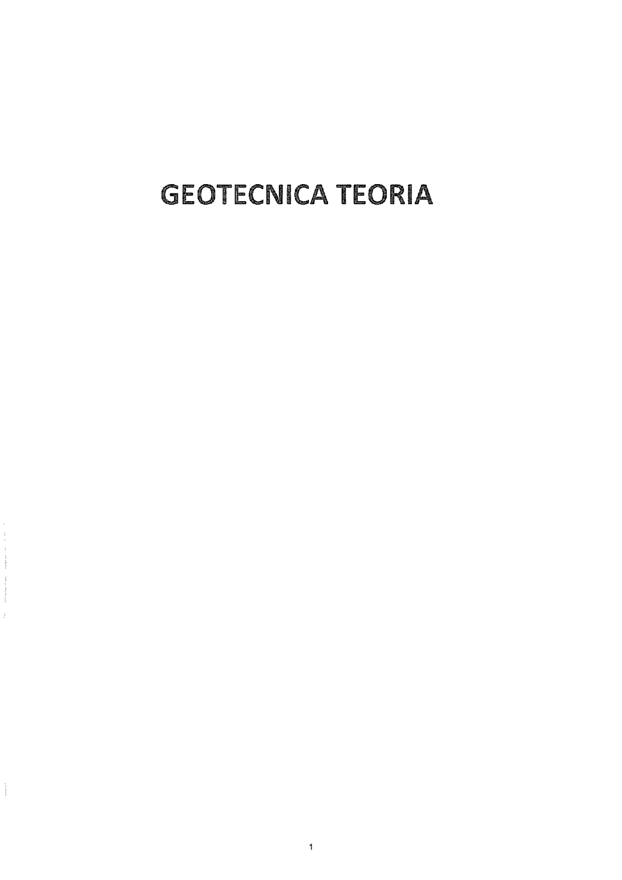 Appunti Delle Lezioni Di Geotecnica Docsity