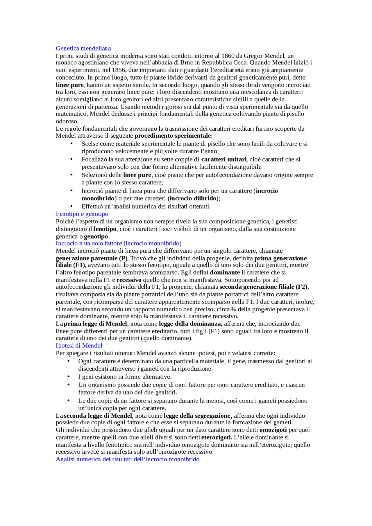 Appunti Di Biologia Cellulare Docsity