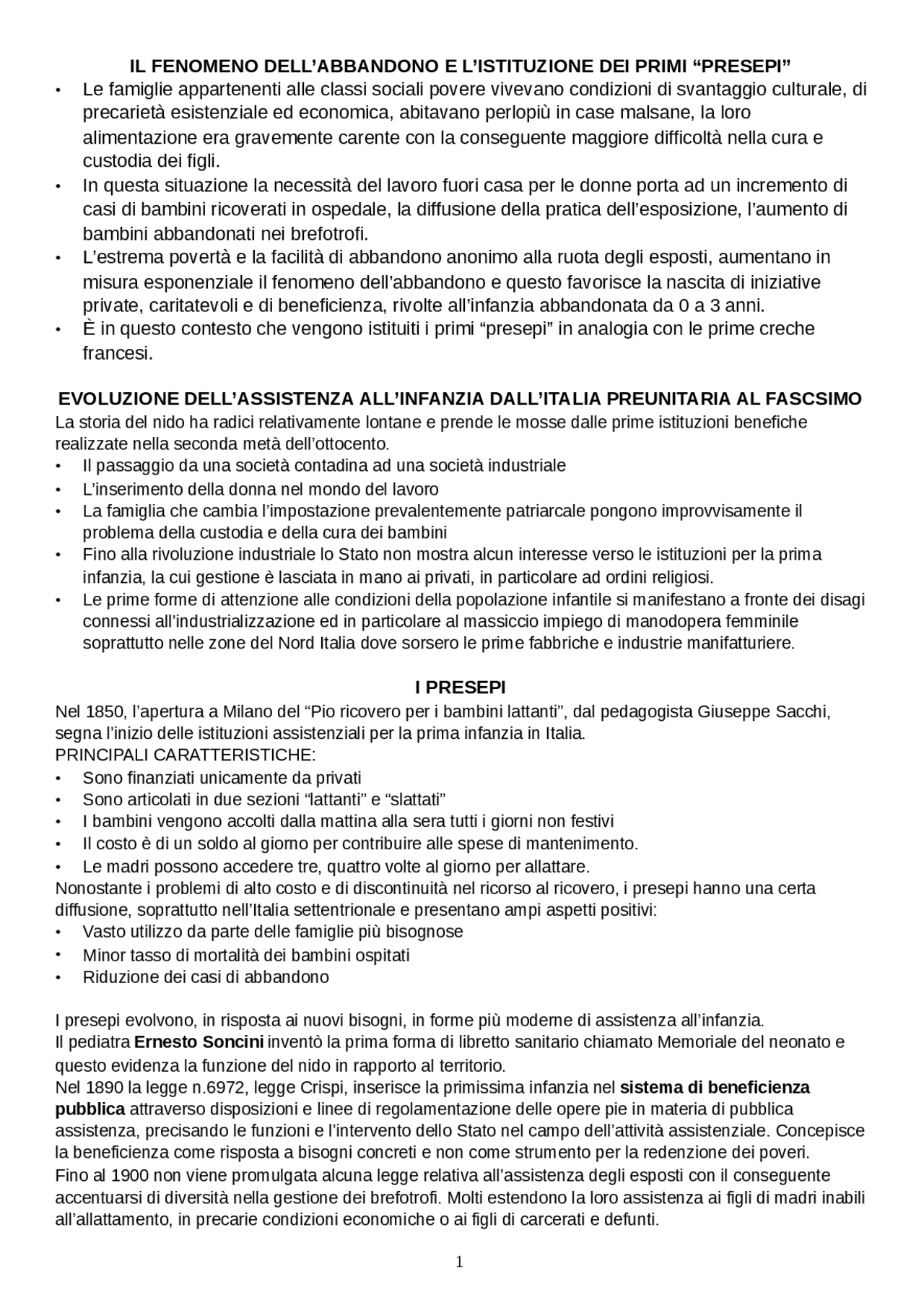 Servizi Educativi Scienze Delleducazione Docsity