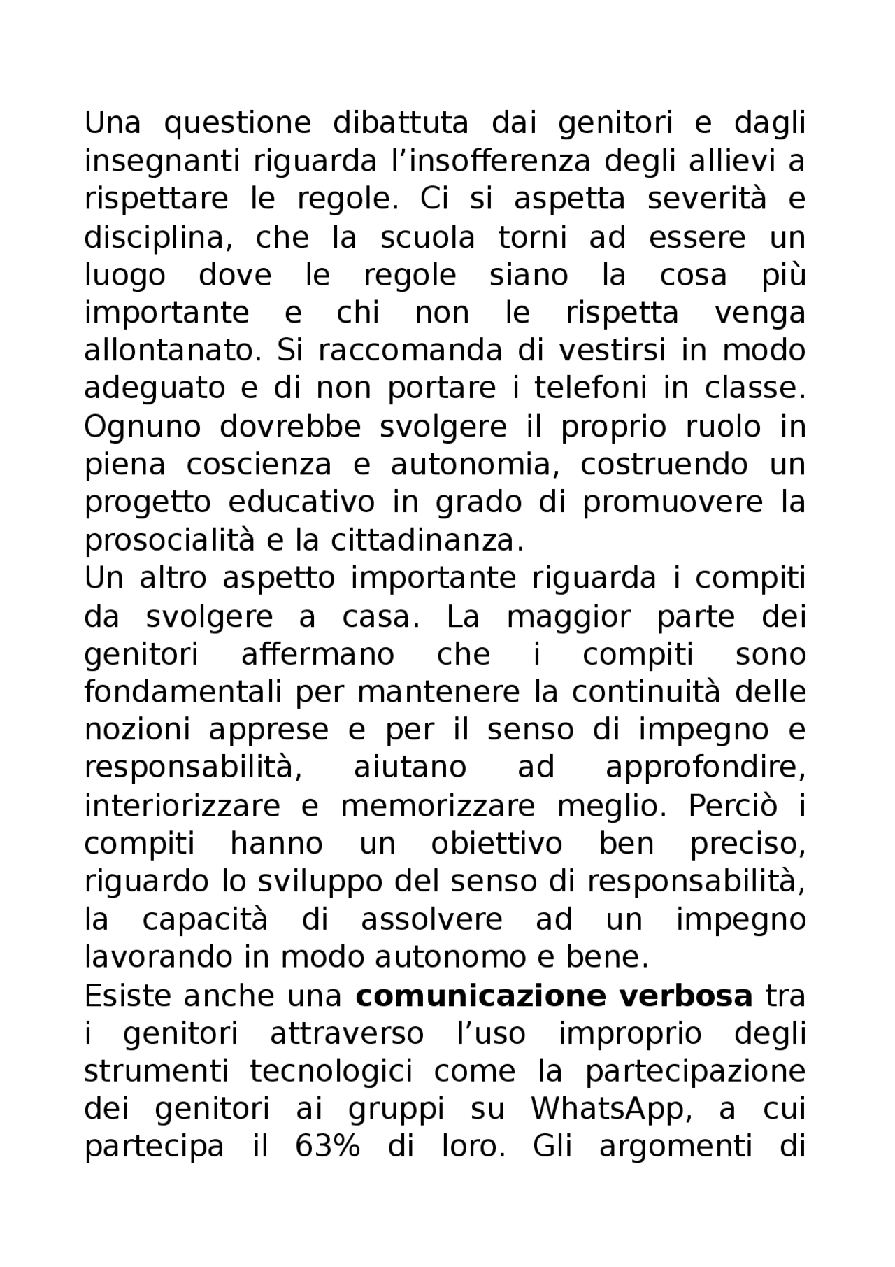 Pensare La Scuola Seconda Parte Docsity