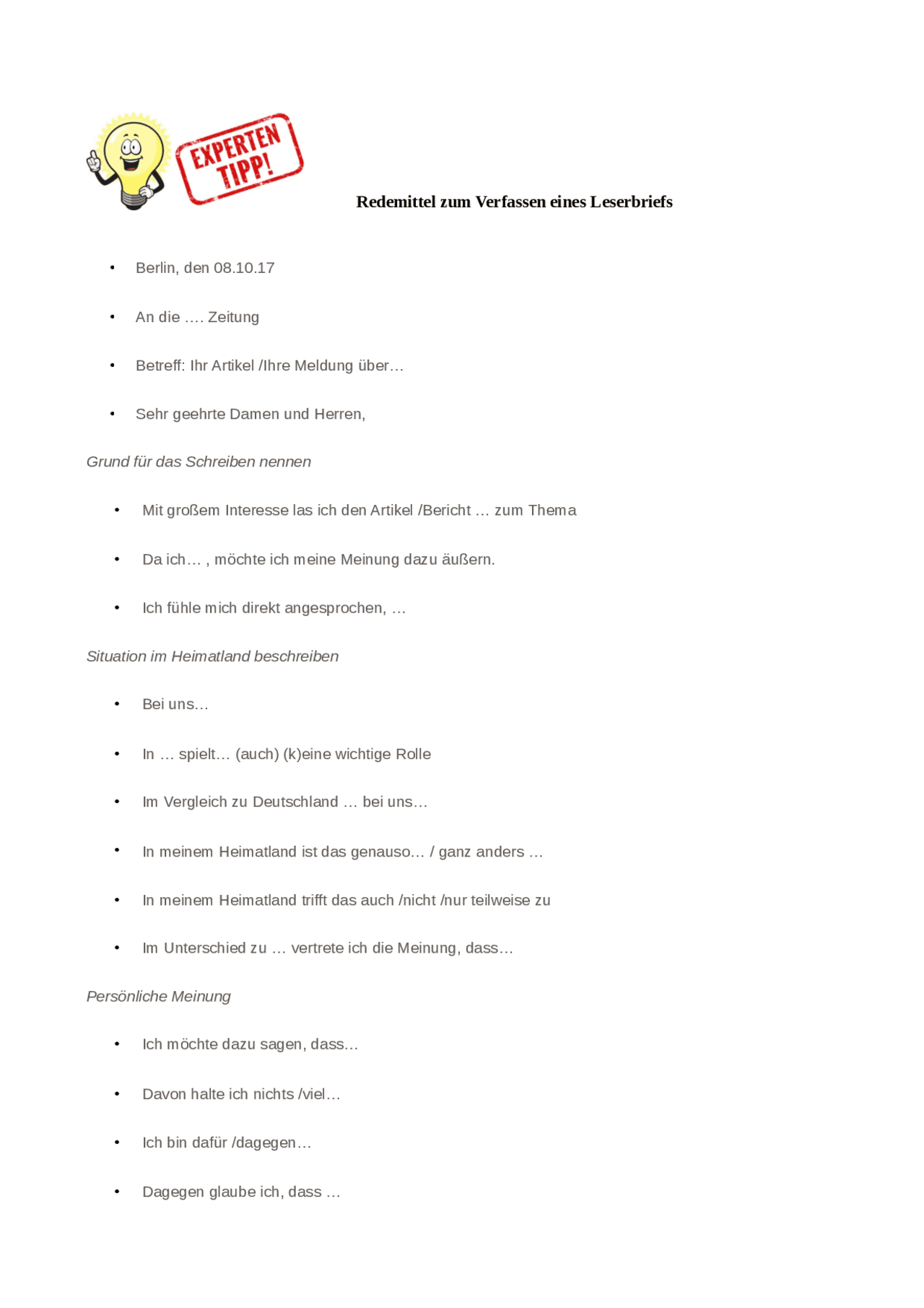 Schema Esame Scritto Lingua Tedesca Iii Anno Appunti Di Lingua