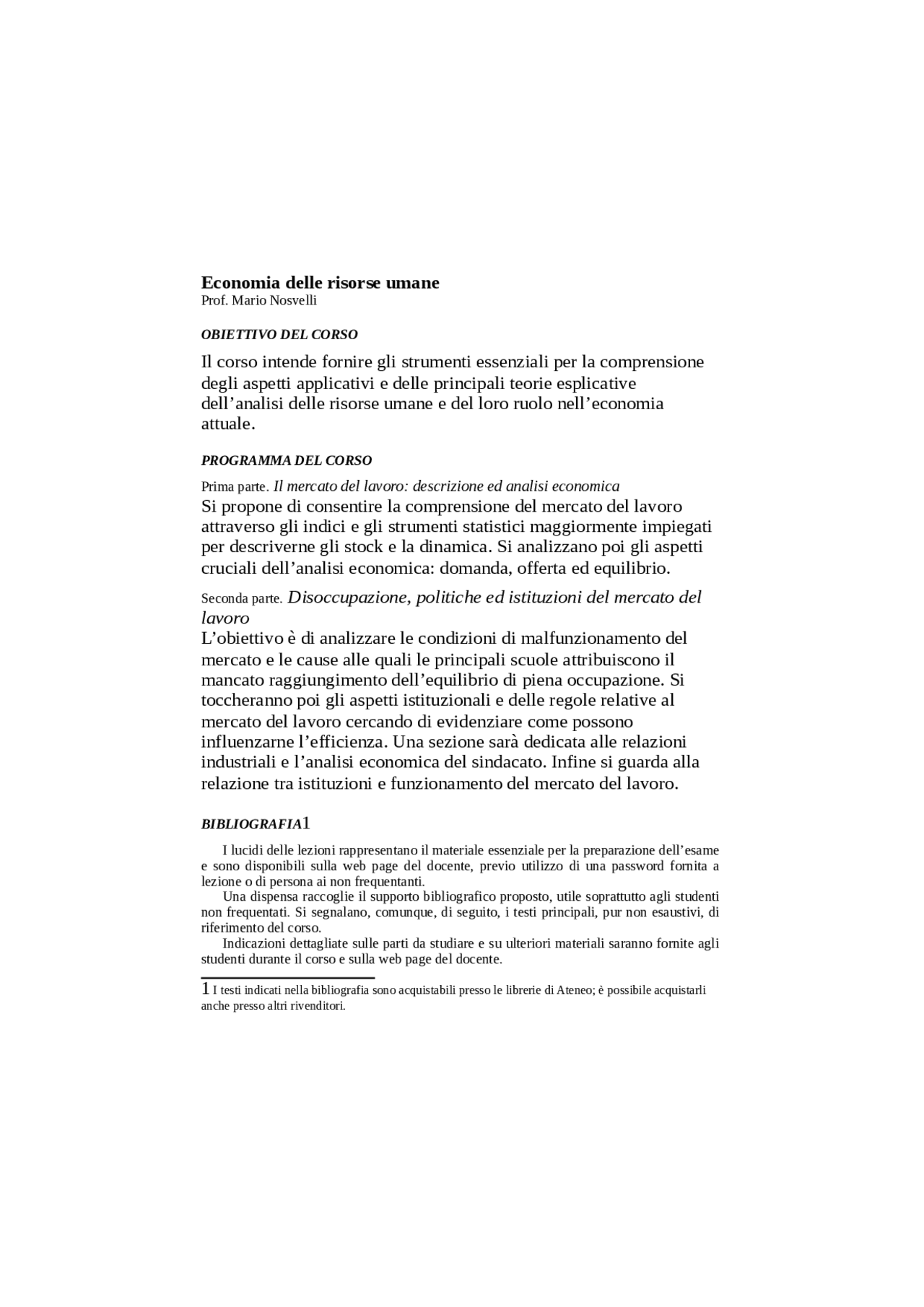 Econometria statistica della finanza | Monografías, Ensayos de Economía | Docsity