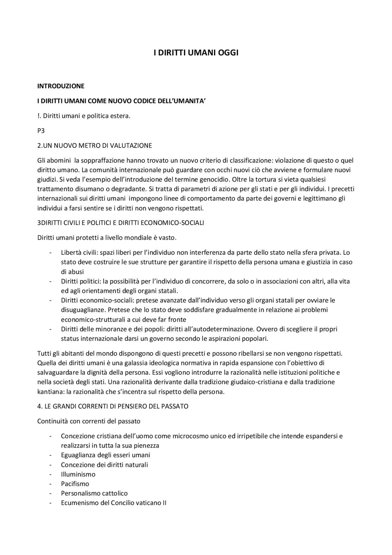 Cassese I Diritti Umani Oggipp3 58 Docsity