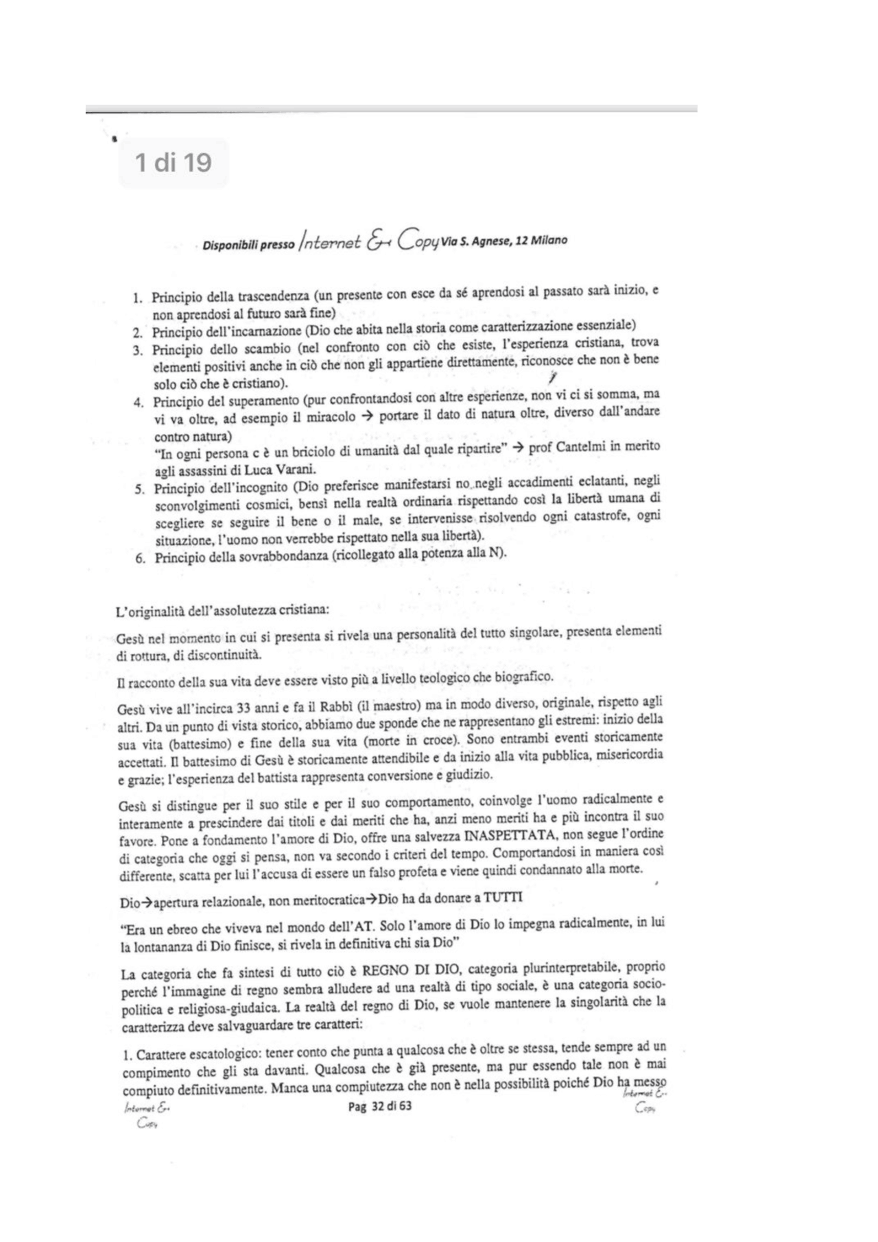 Riassunto Il Dio Capovolto Docsity