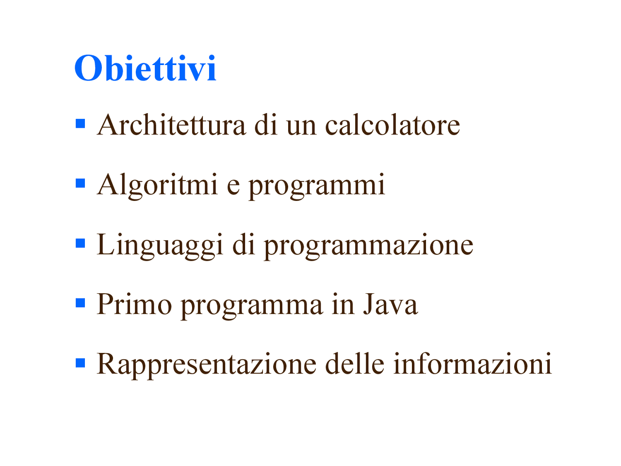 Slide Informatica Unipd Docsity
