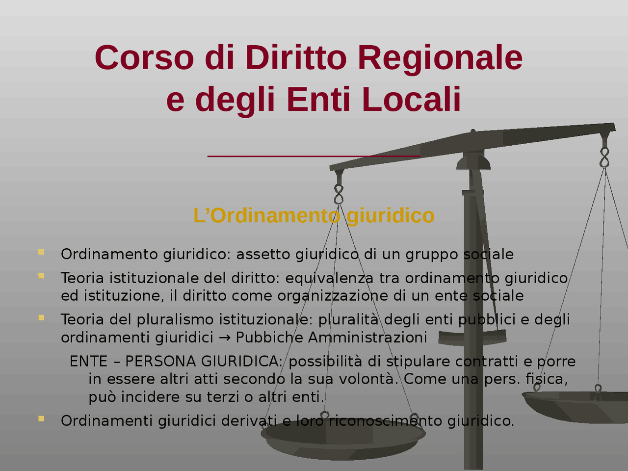 Diritto Regionale Universita Docsity