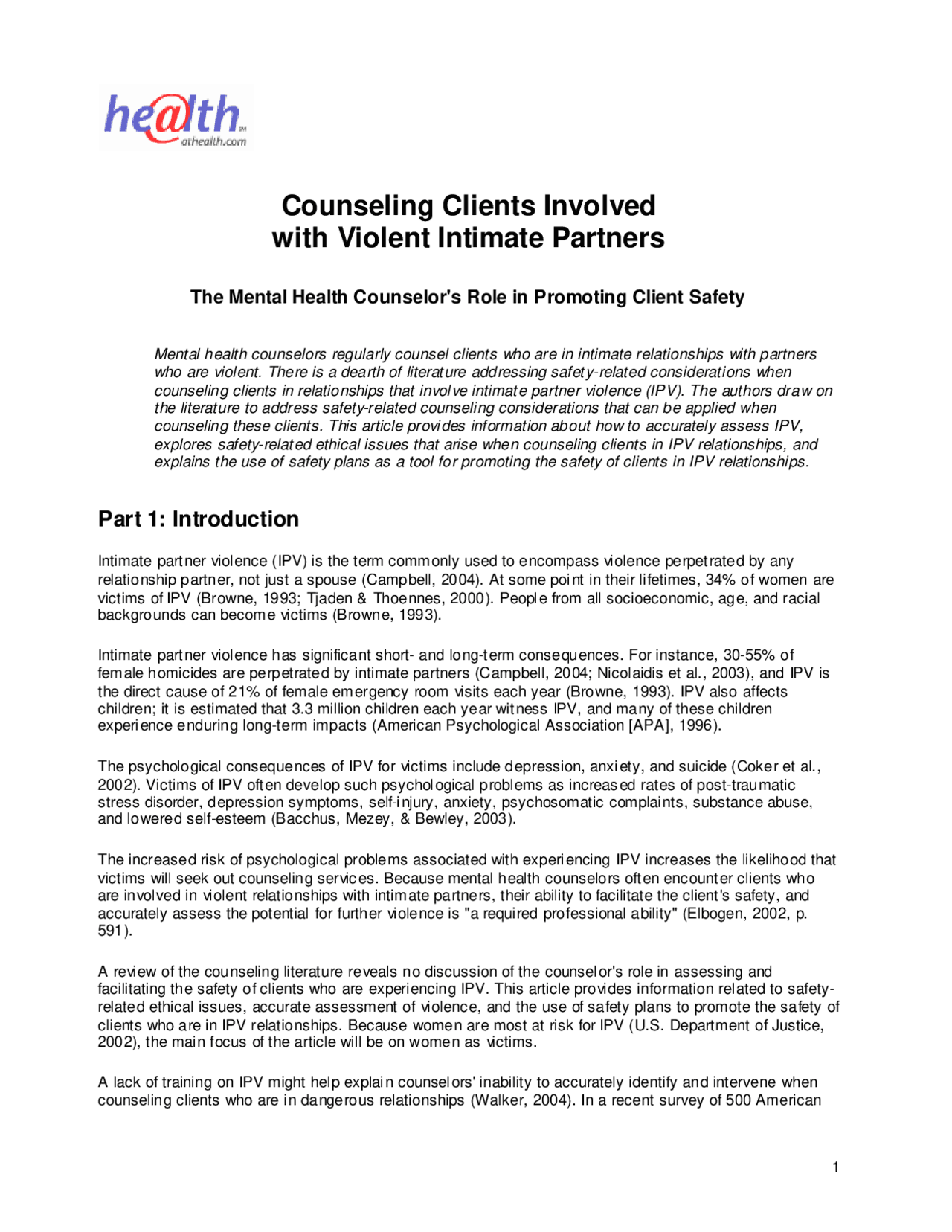 Professionalism And Ethics In Psychology Docsity
