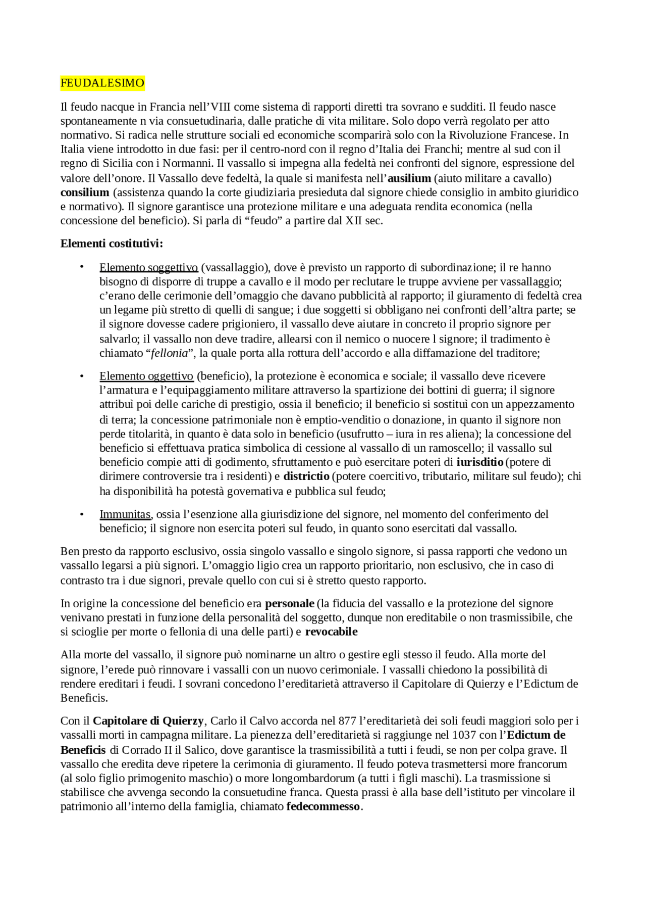 Niente Niente Niente Docsity