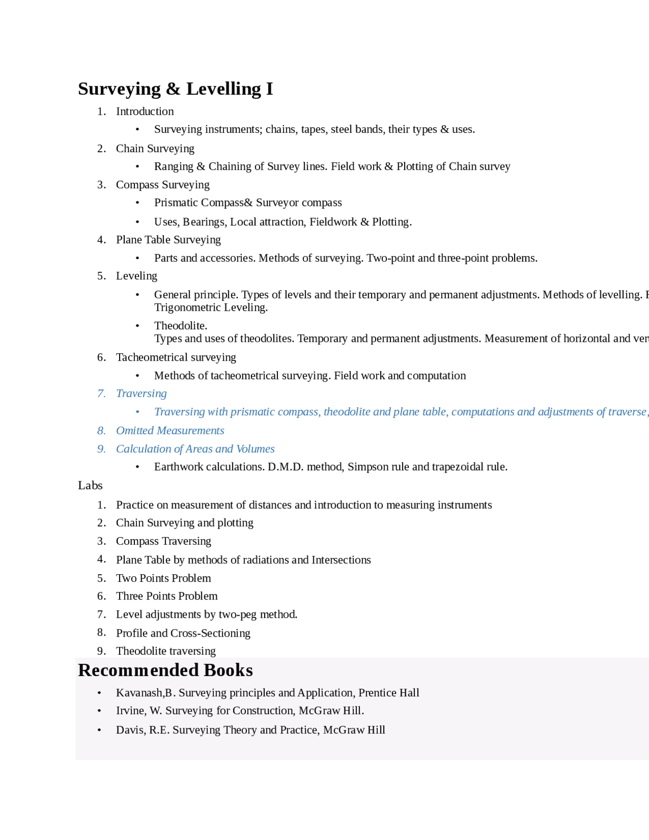 Basic Civil Engineering - Docsity