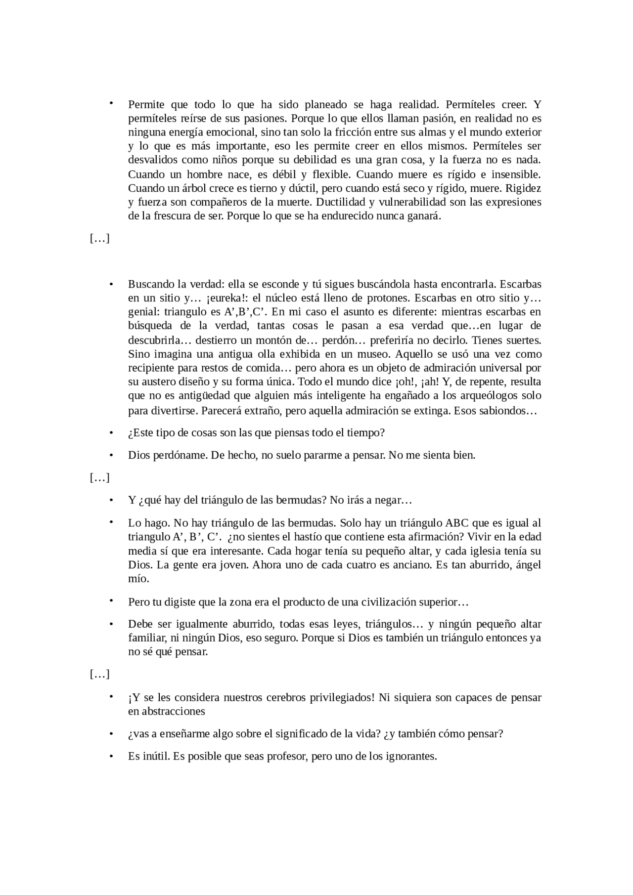 Notas reflexivas sobre temas diversos sin orden logico y porque sí ...