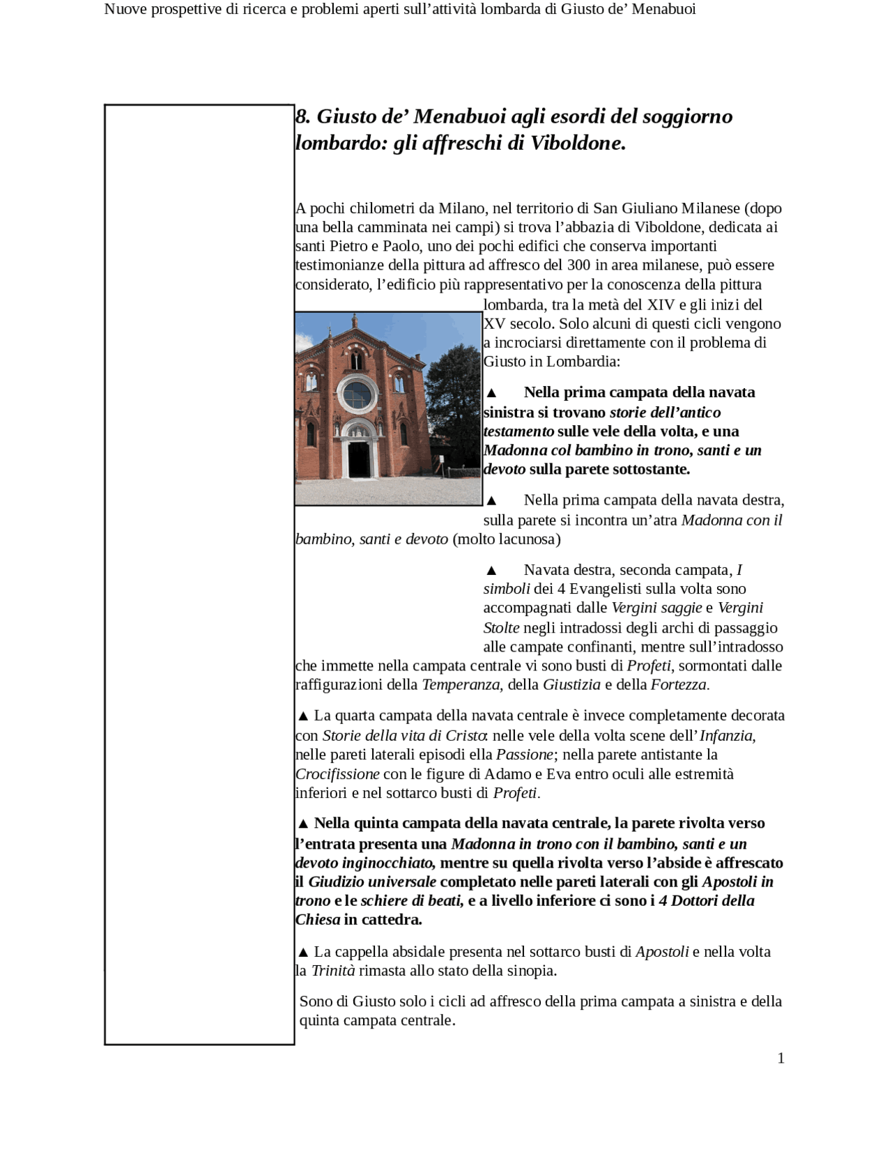 Parte Iniziale Monografico Docsity