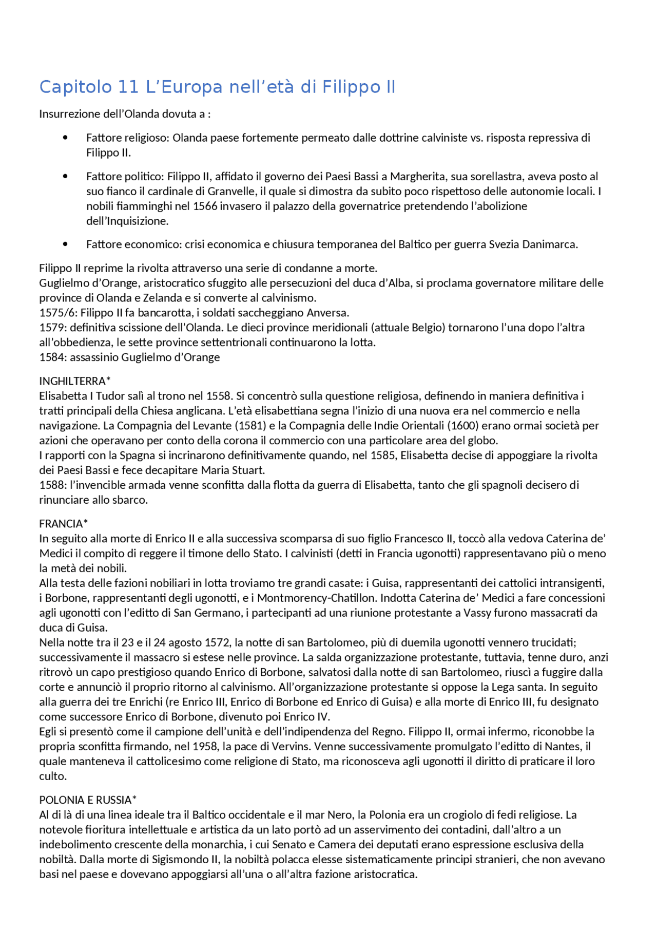 Storia Moderna Carlo Capra Docsity