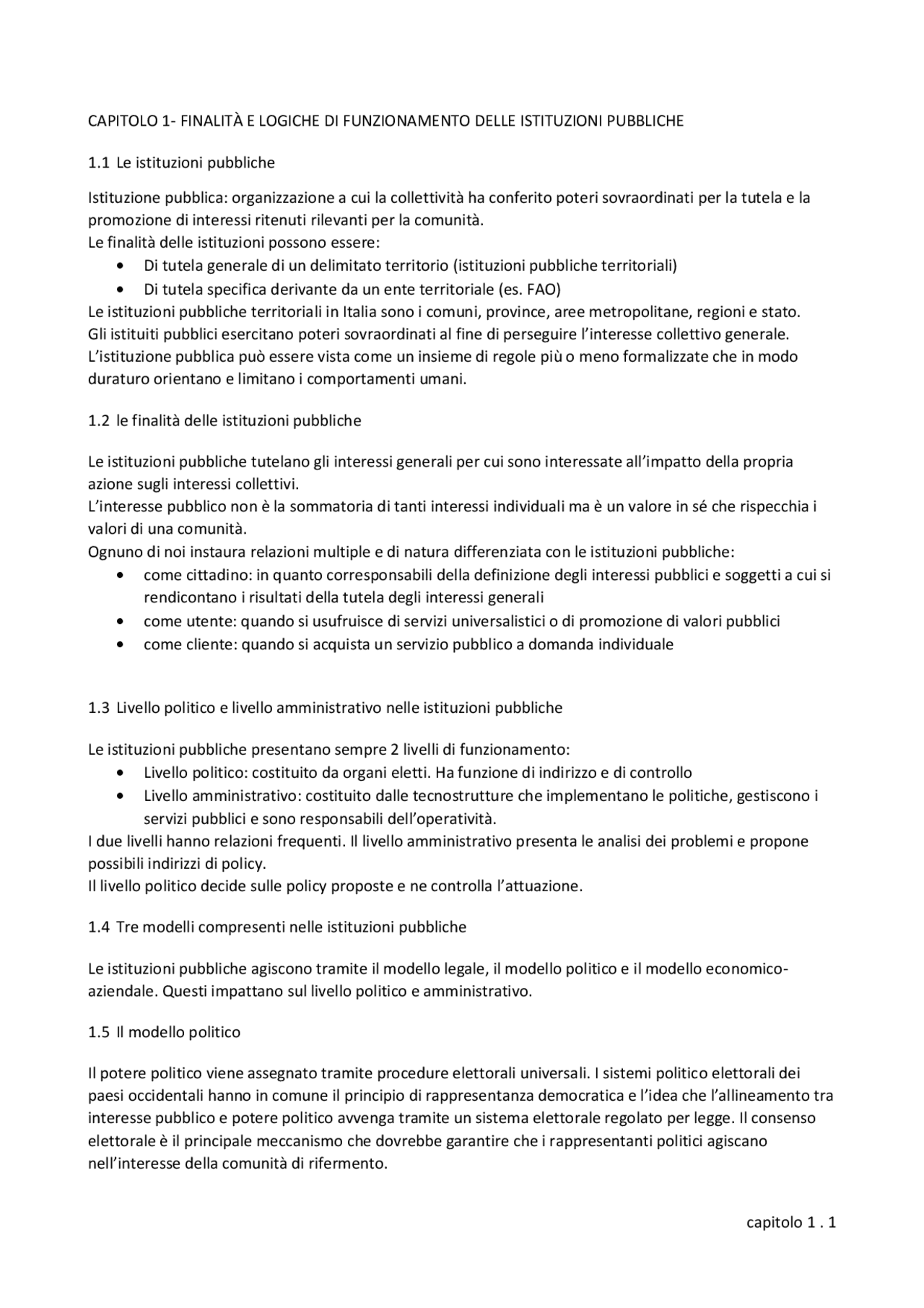 Riassunto Del Libro Di Management Pubblico Docsity