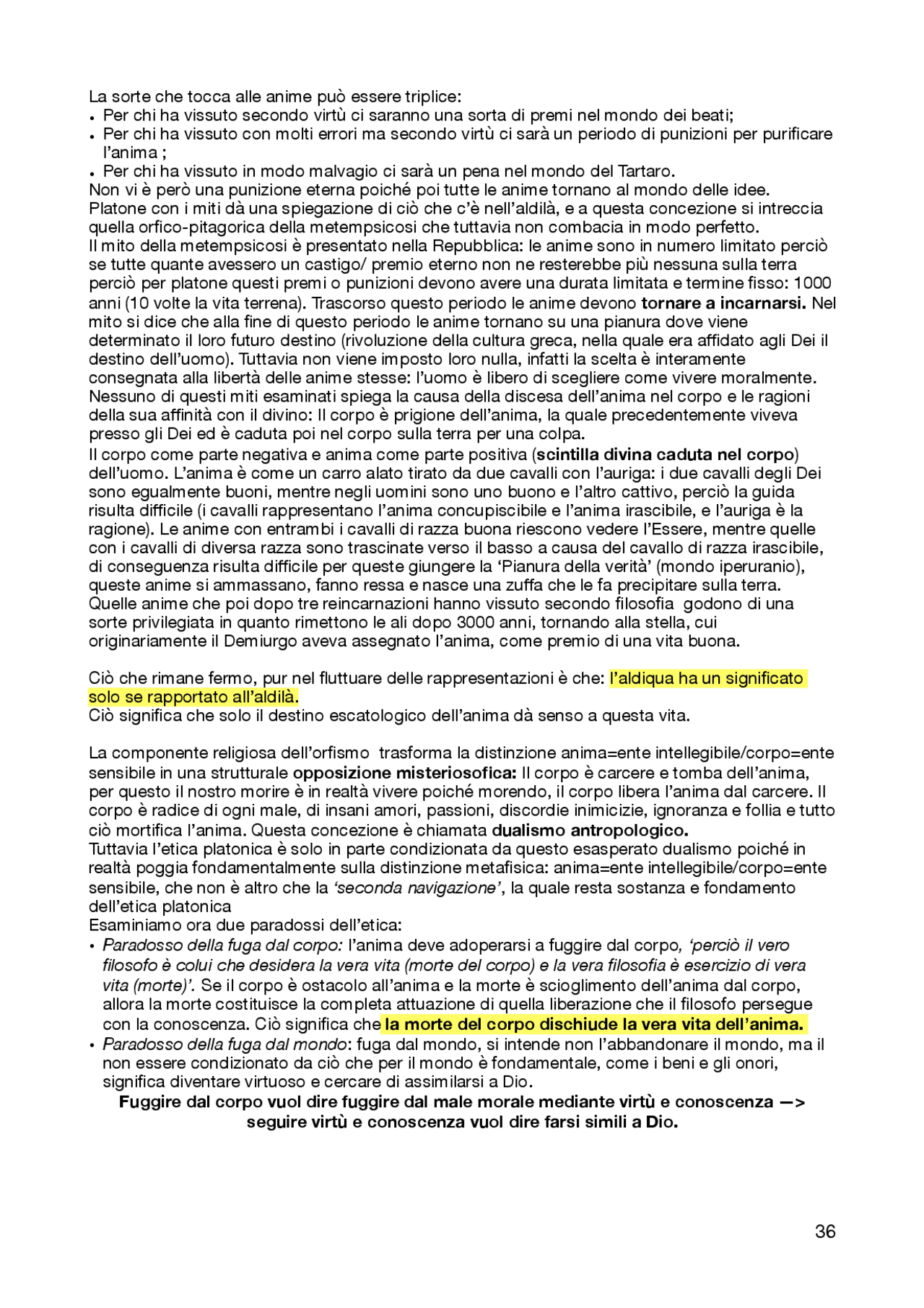 Storia Della Filosofia Antica Modulo I Docsity