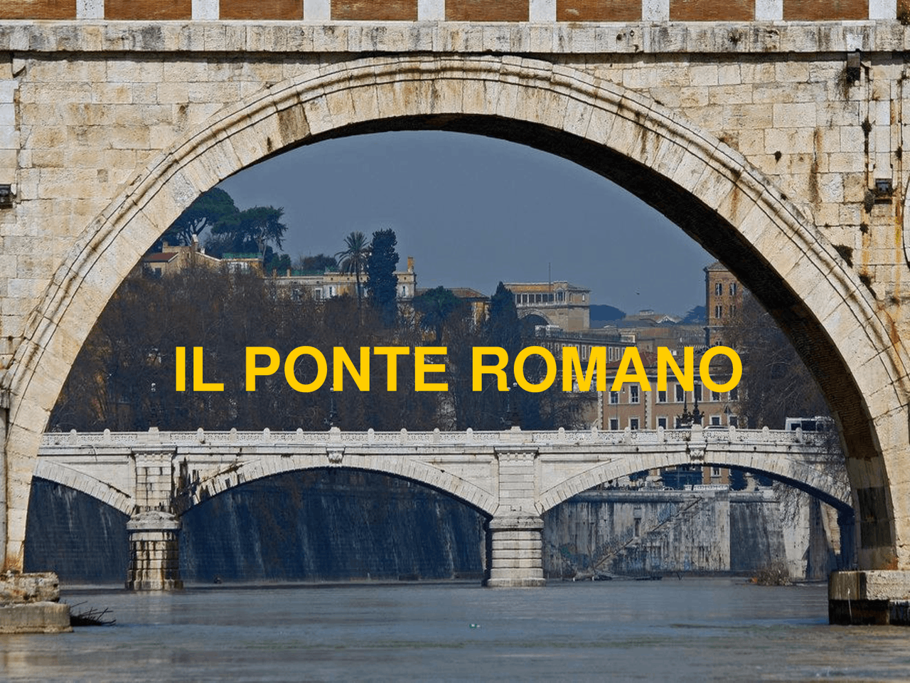 Architettura roma: i ponti | Slide di Elementi di storia dell'arte ed ...