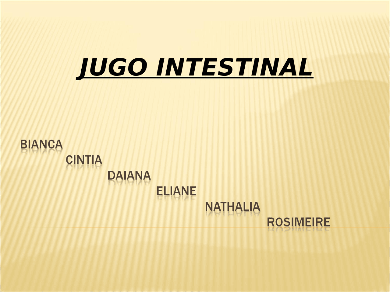Bioquima jugo intestinal - Docsity