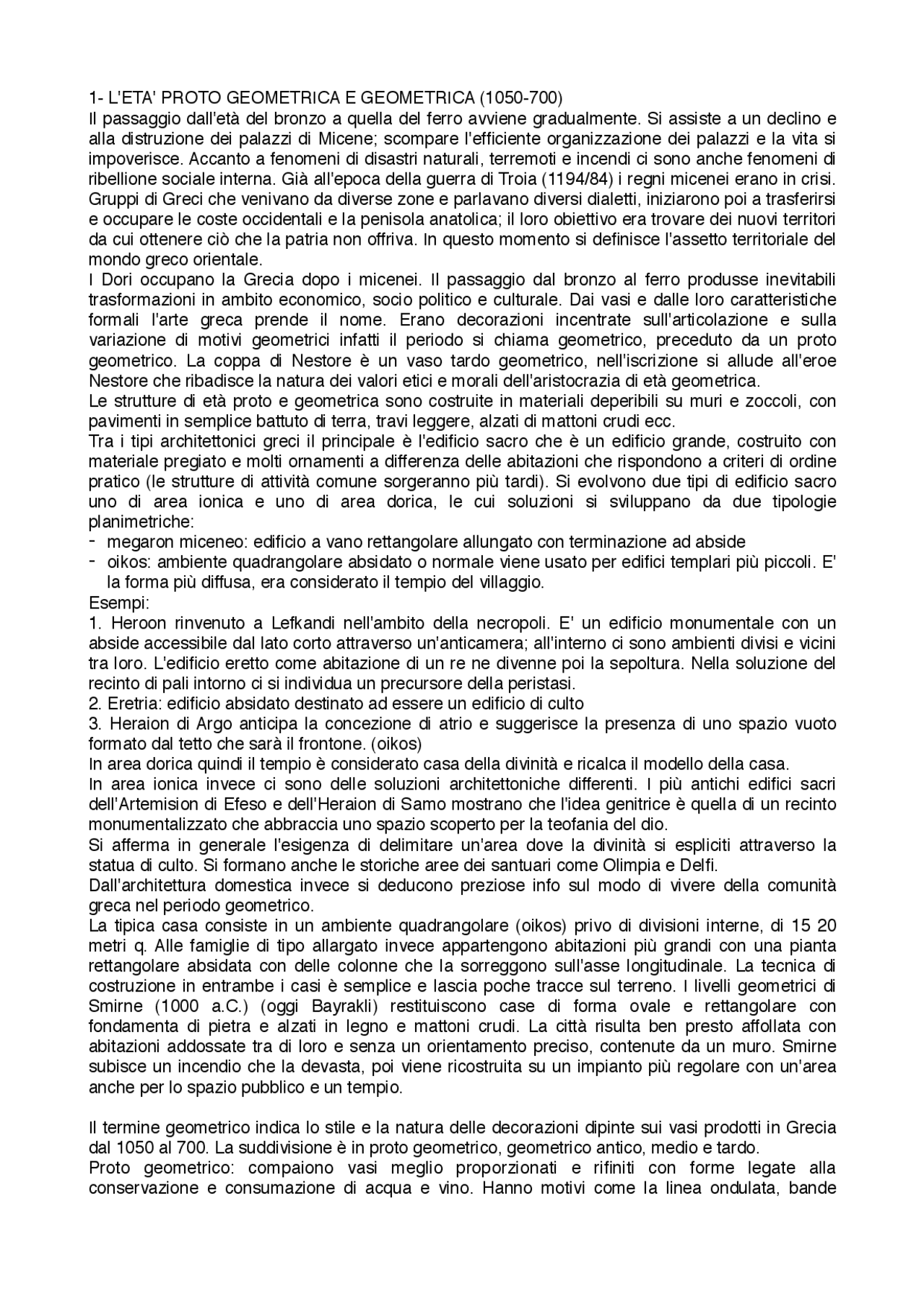 Arte Greca Manuale Bejor Docsity