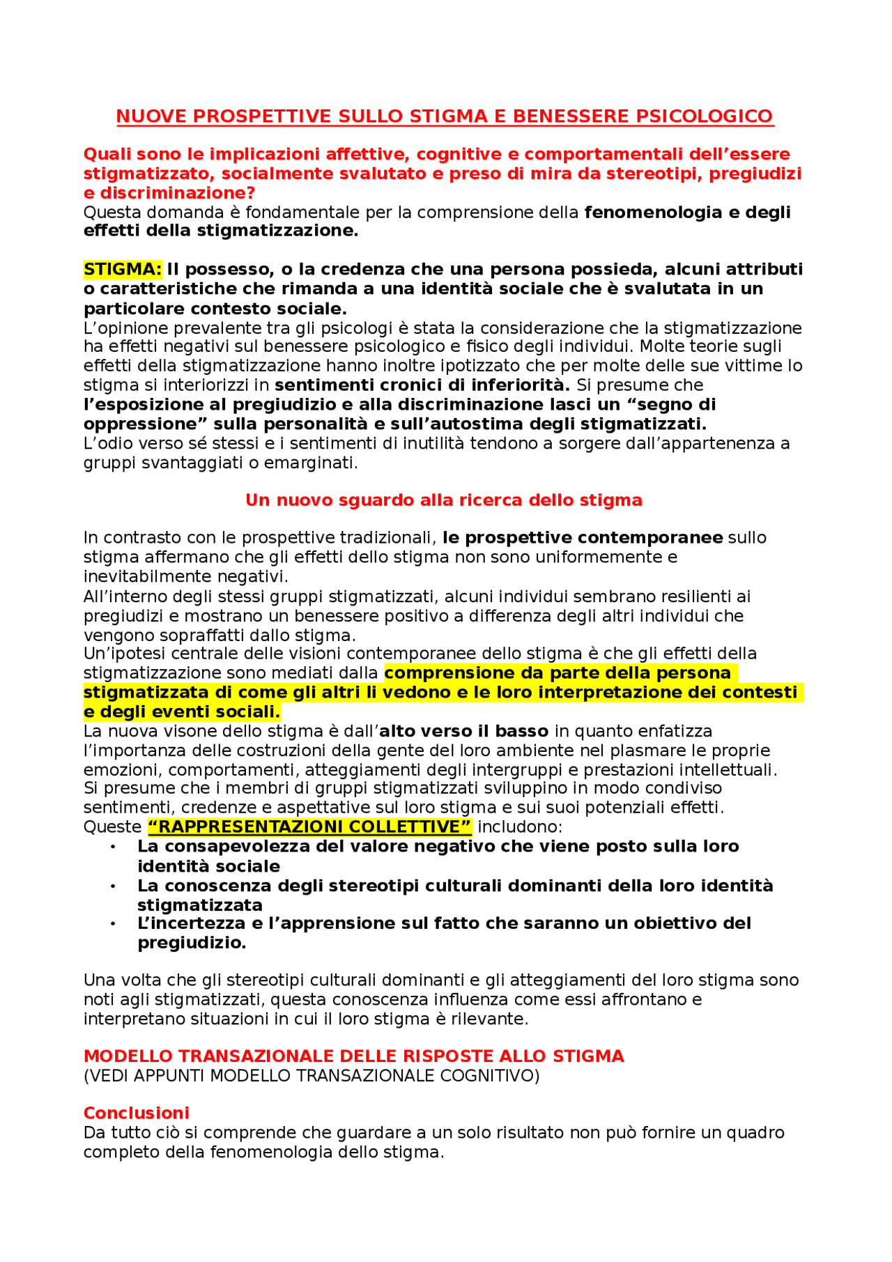 Modello Transazionale Docsity