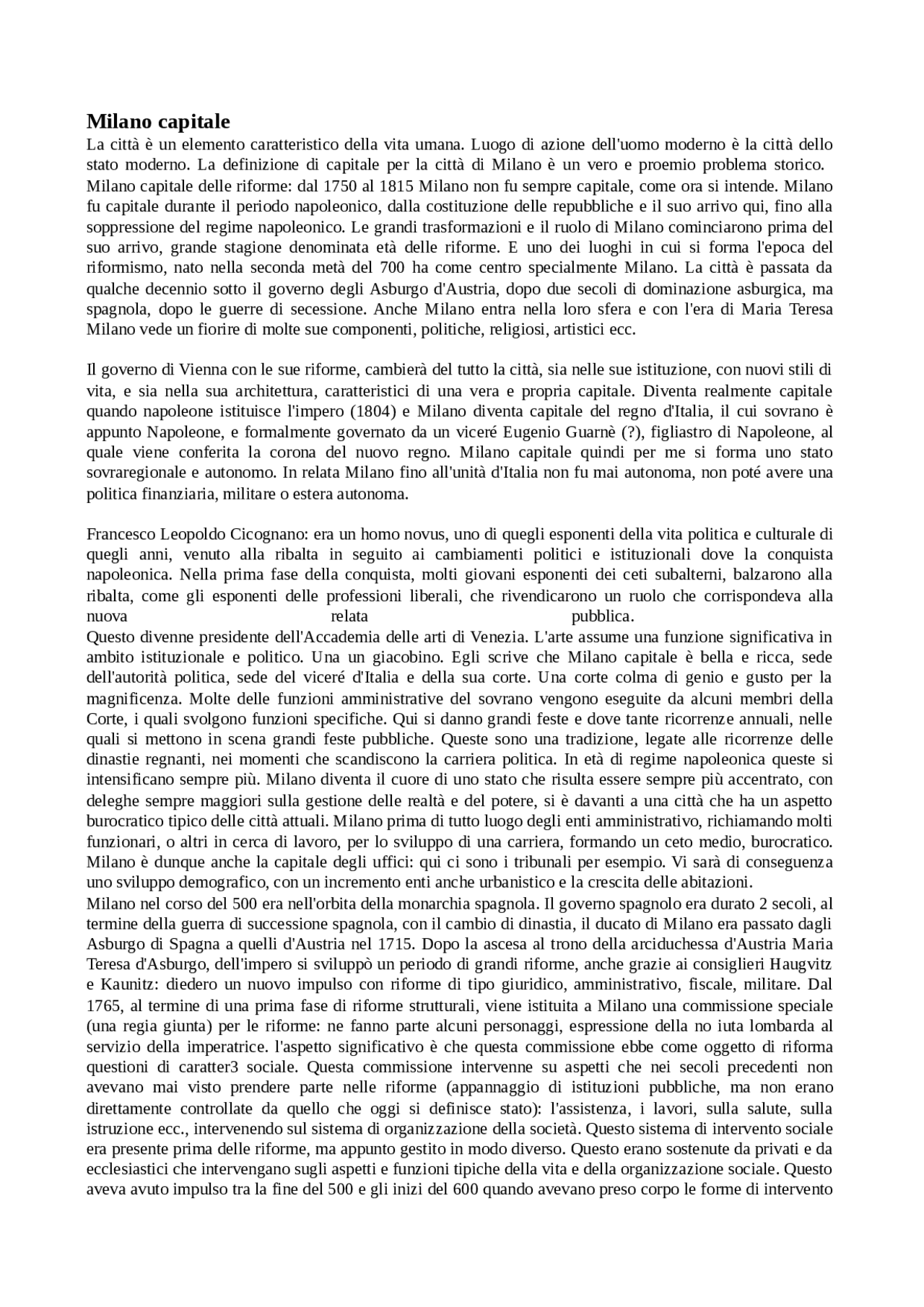 Appunti Di Storia Moderna Ii Sem Docsity