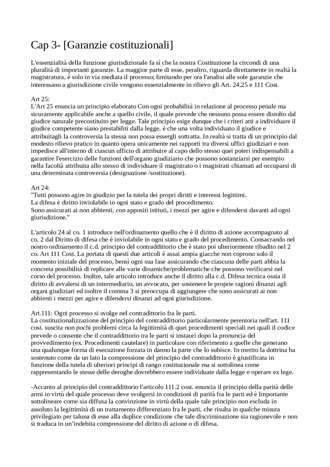 Procedura Civile 1 Balena Dispensa Lectures De Procédure Civile Docsity