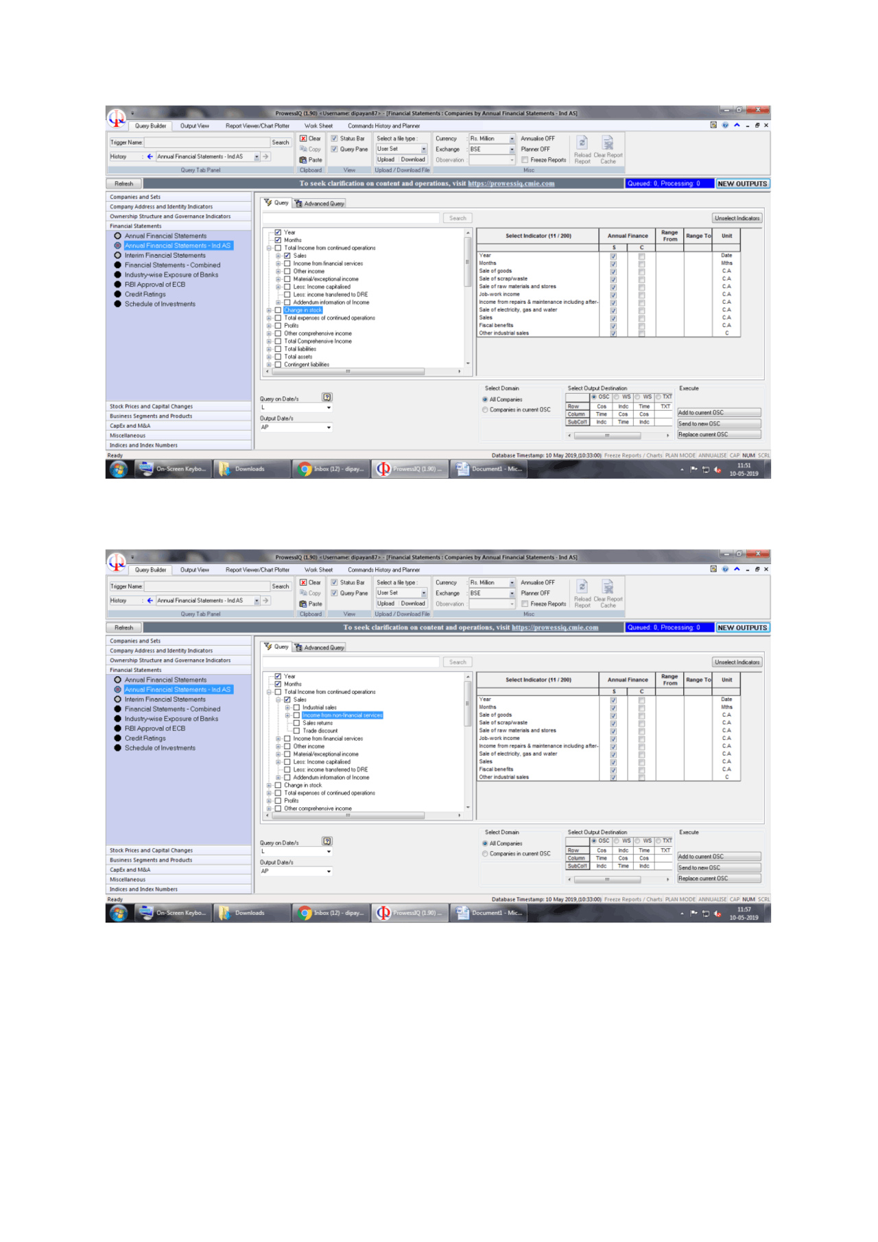 Data map of finance exercise - Docsity