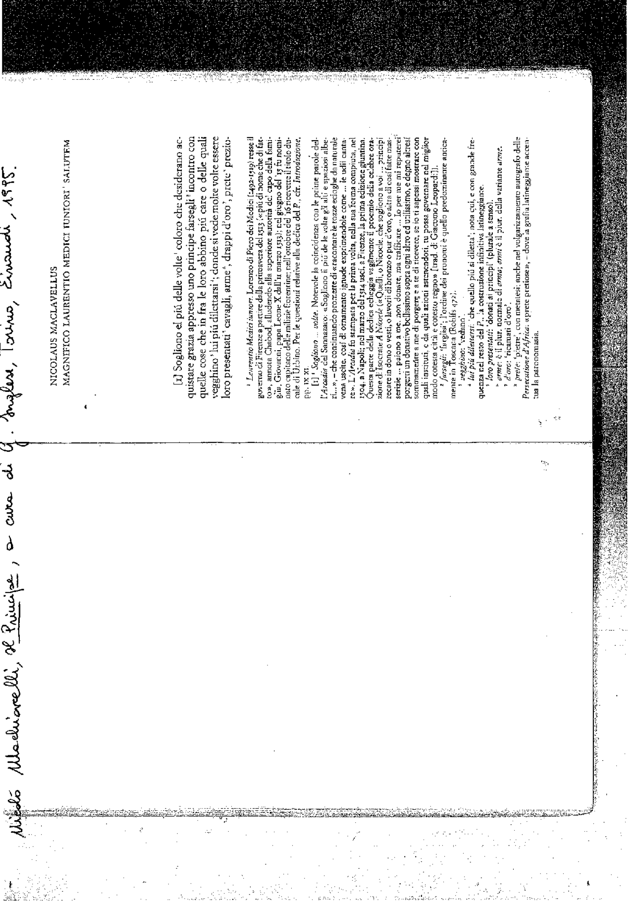 Slide Con Appunti Su Testo Machiavelli Docsity