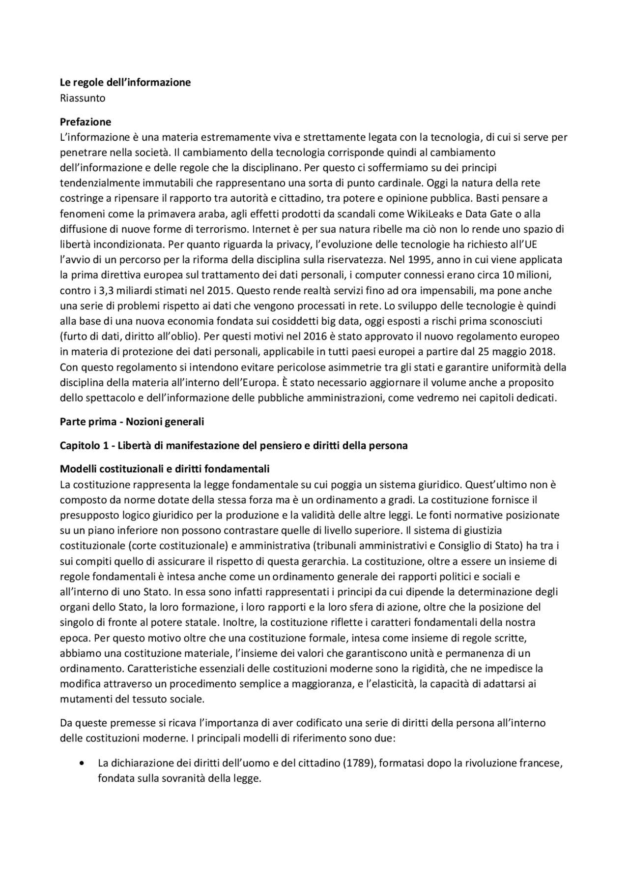Diritto Dei Mezzi Di Comunicazione Ferrari Zumbini Docsity