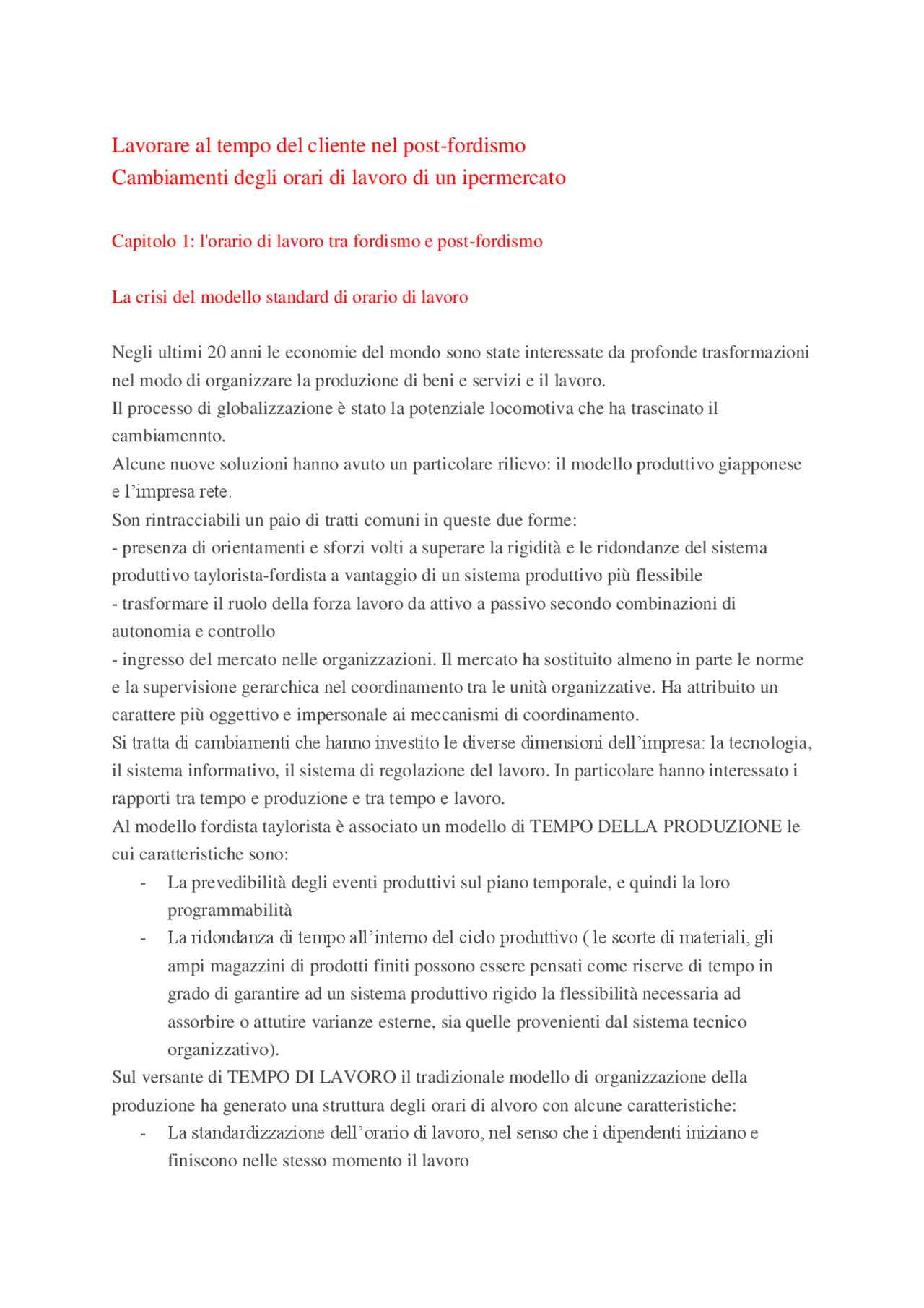 Corso Di Sociologia Docsity