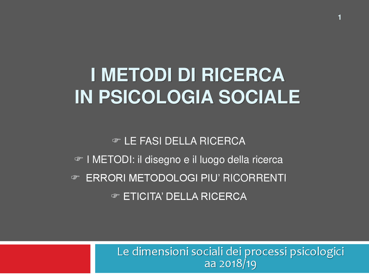 Metodi Di Ricerca In Psicologia Sociale Docsity