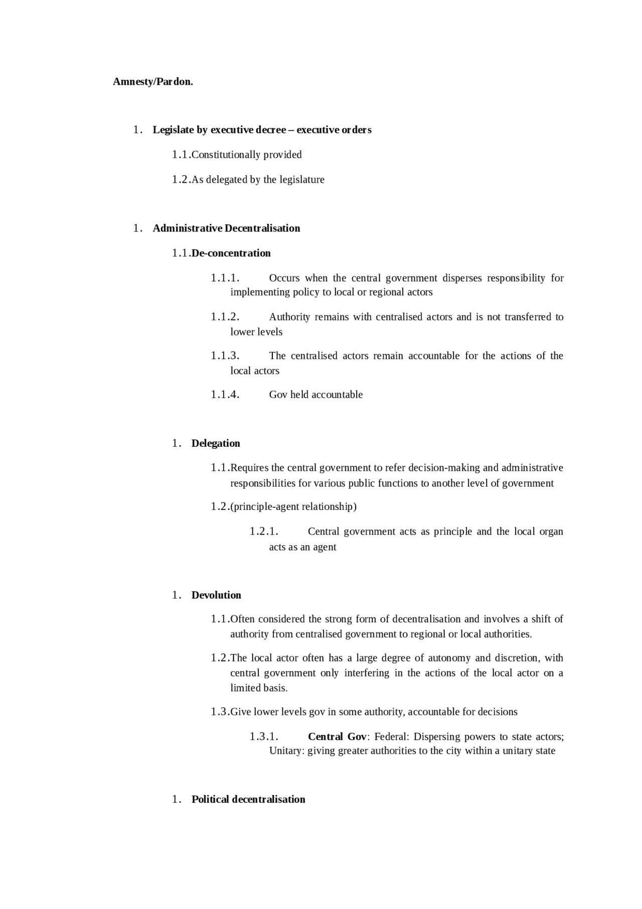 Courses of Law Constitutionnal Law | Study notes Law | Docsity