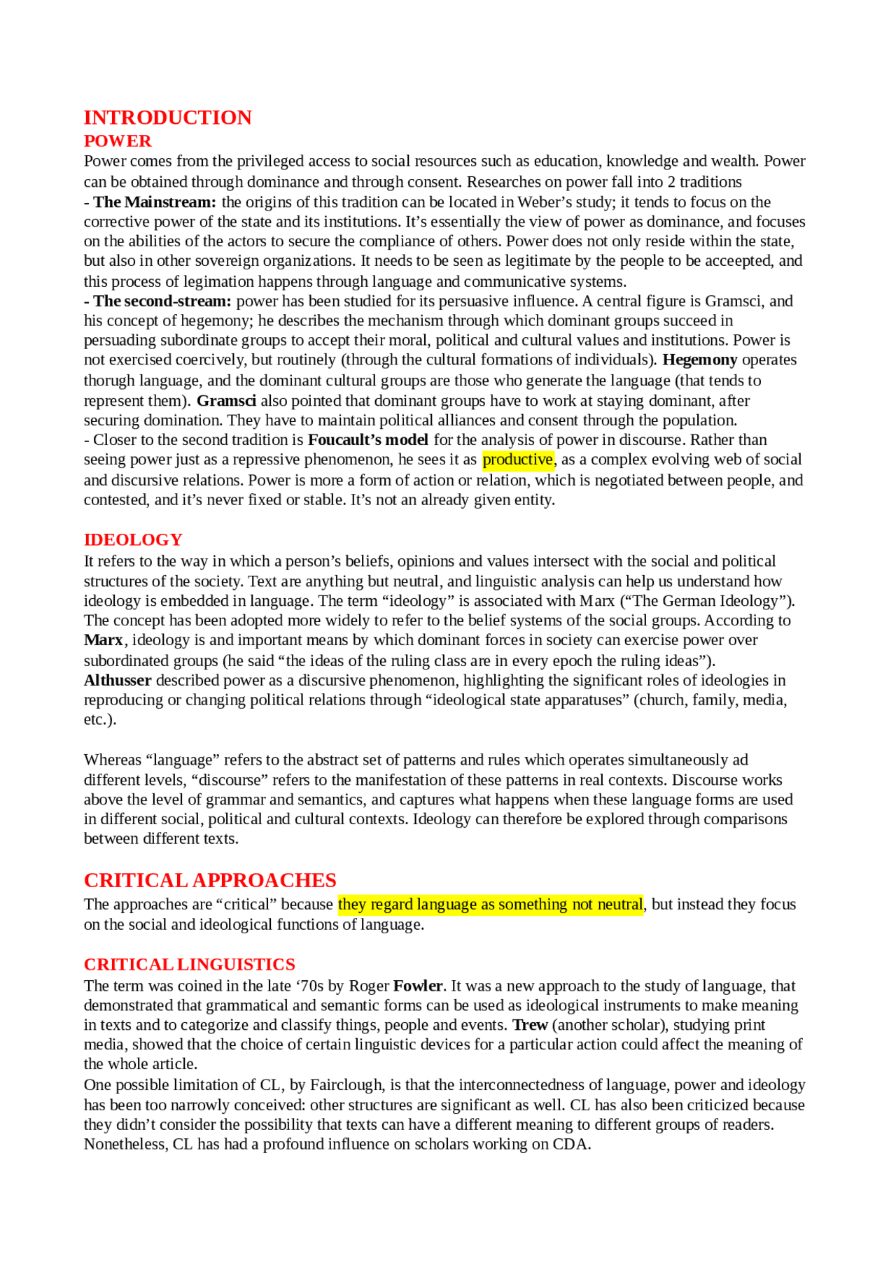 Language And Power Simpson Mayr Riassunto Docsity