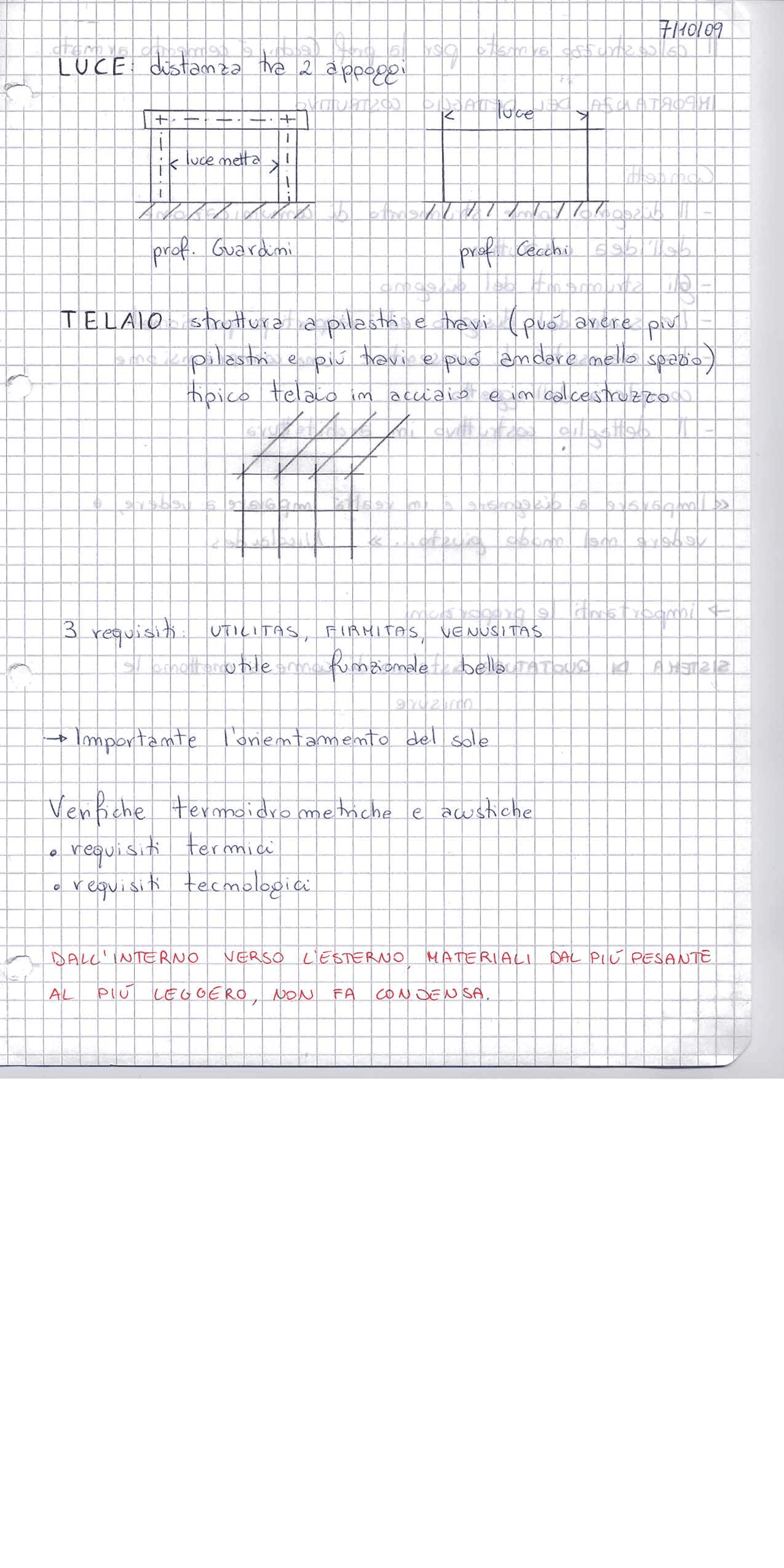 Appunti Lezione Elementi Costruttivi Docsity