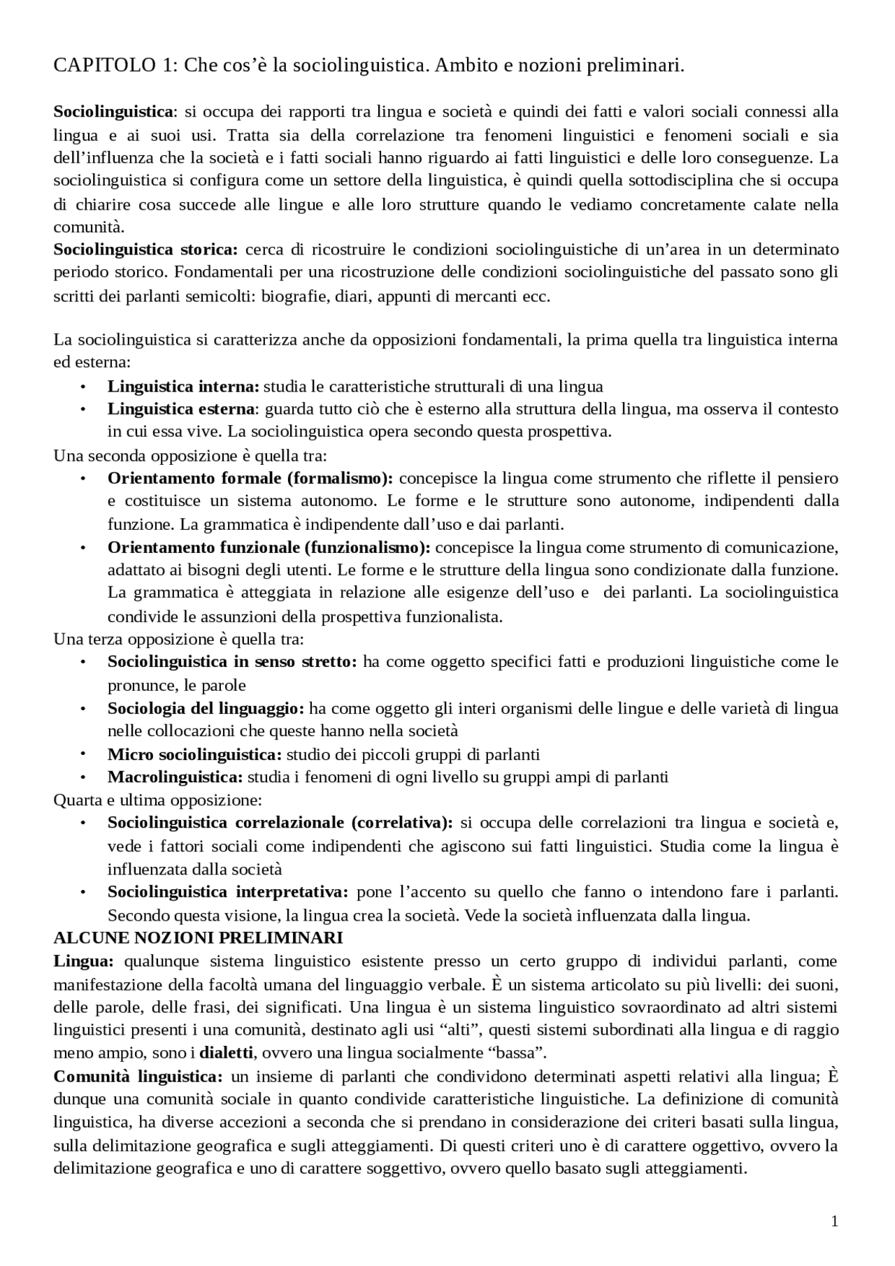 Manuale Di Sociolinguistica Berrutocerruti Docsity