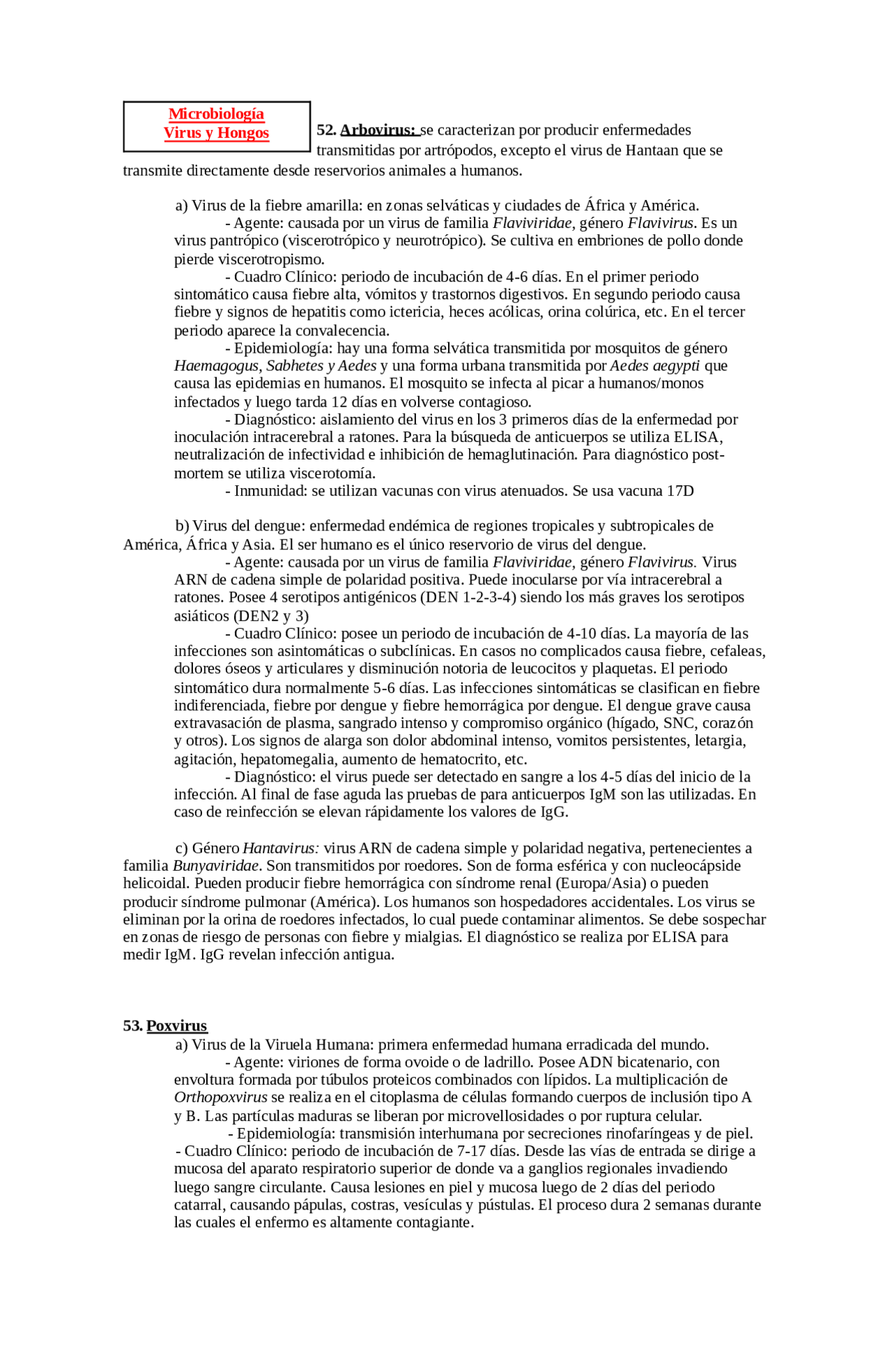 Resumen Microbiologia Virus Y Hongos Docsity