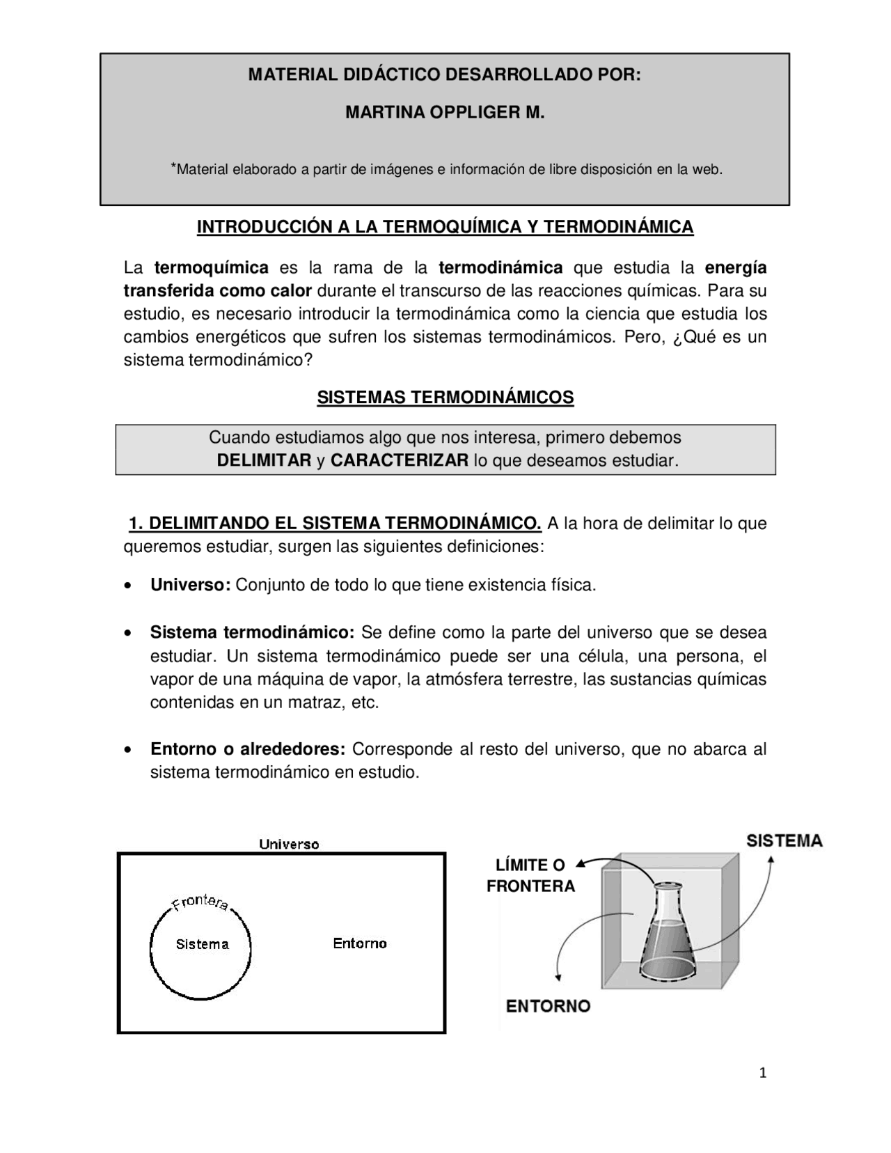 Introducción Termodinámica Docsity