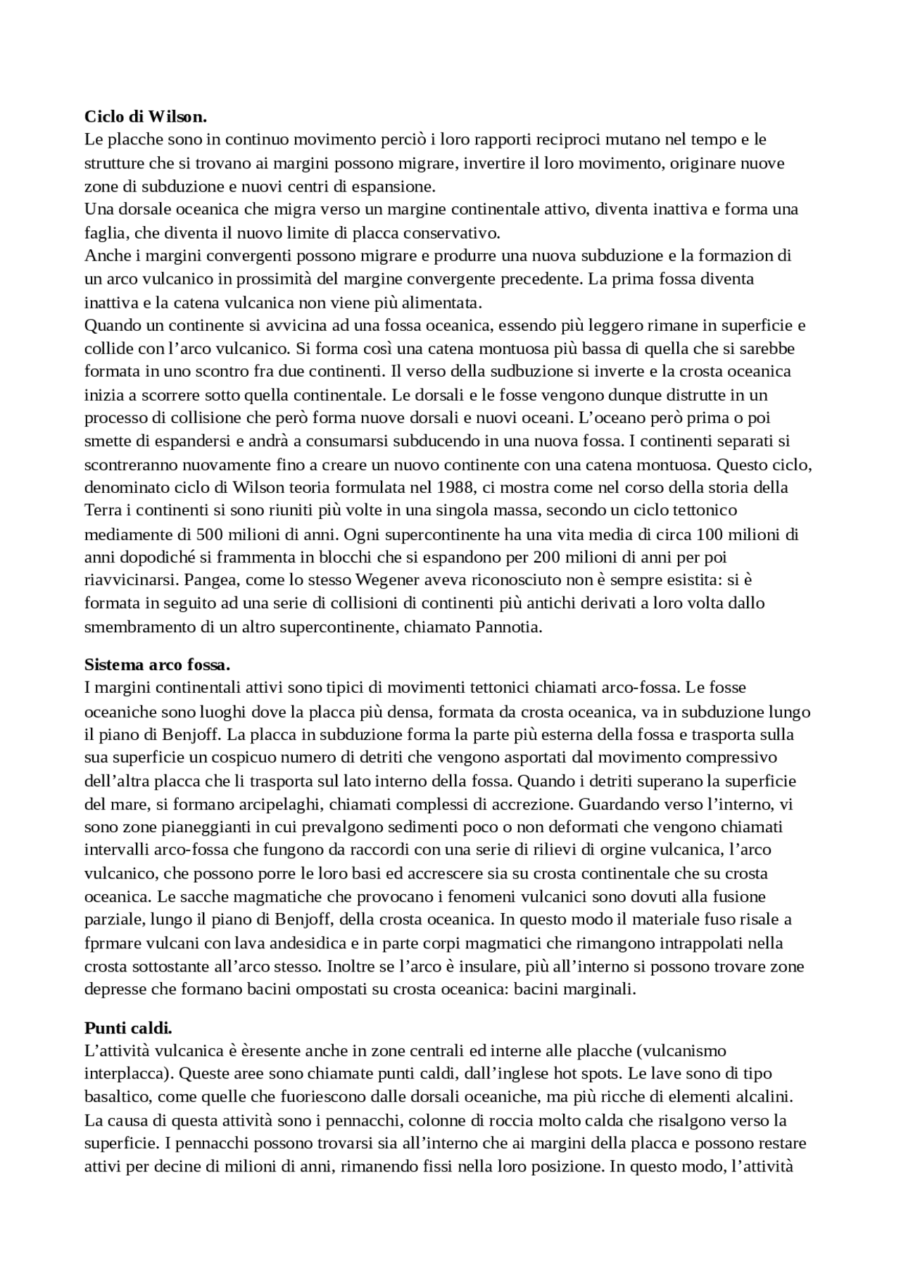 Appunti Di Scienze Della Terra E Glicolisi Docsity