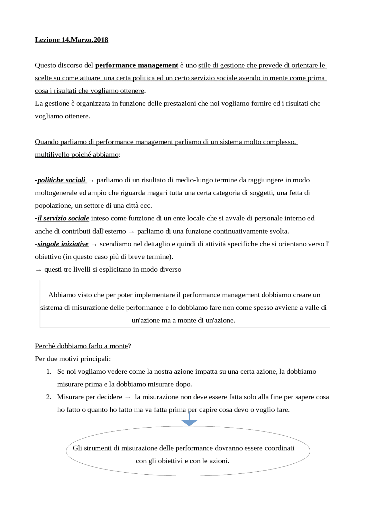 Performance Management Docsity