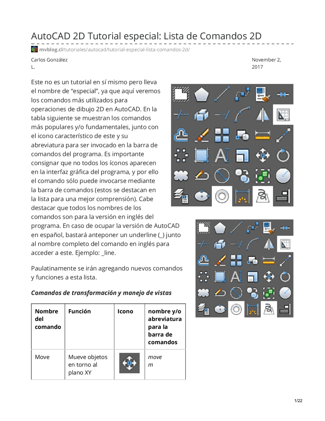 Alias De Comandos De Autocad Docsity