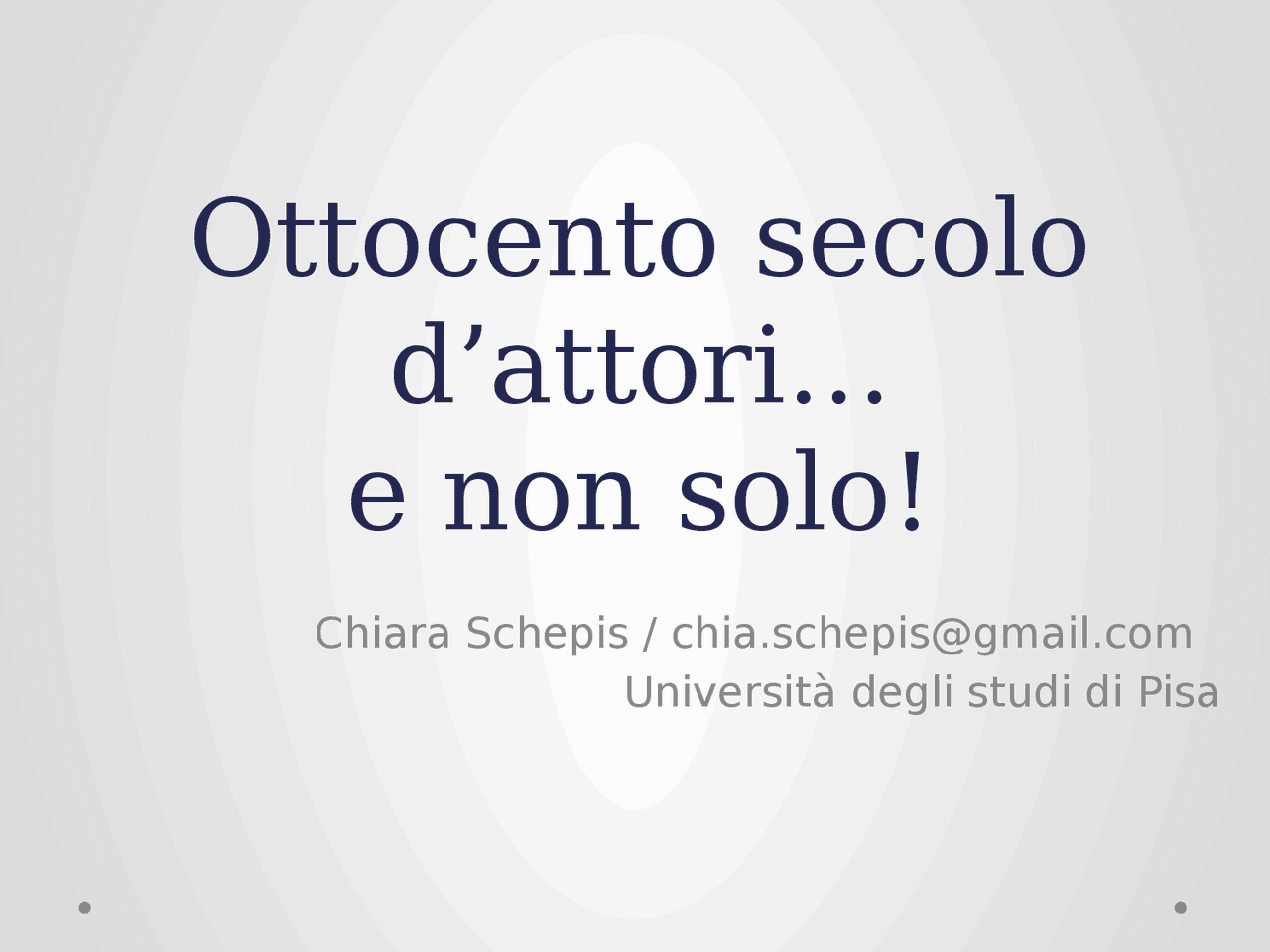 Appunti Delle Lezioni Docsity