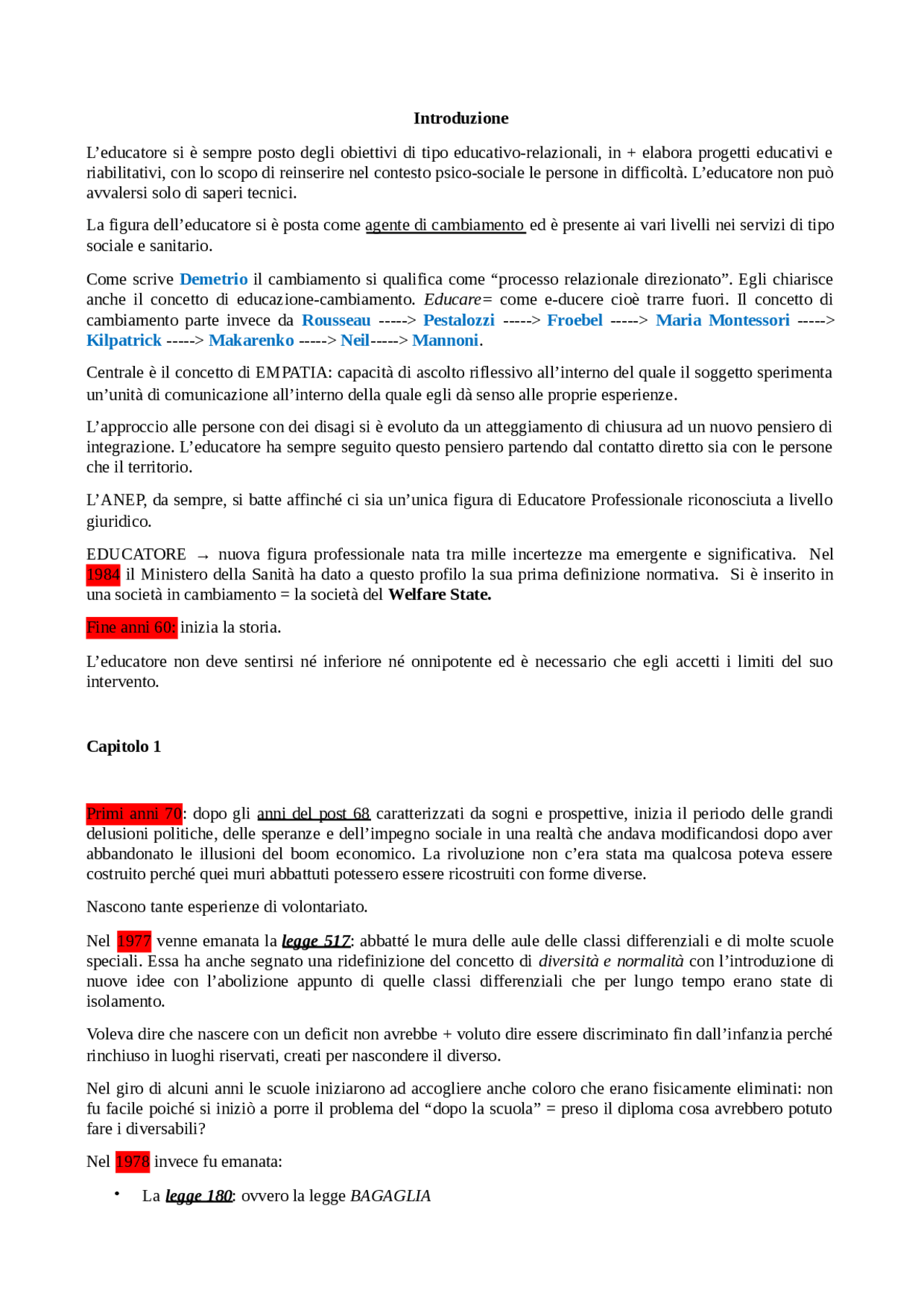 Lavorare Con Le Diversità Docsity