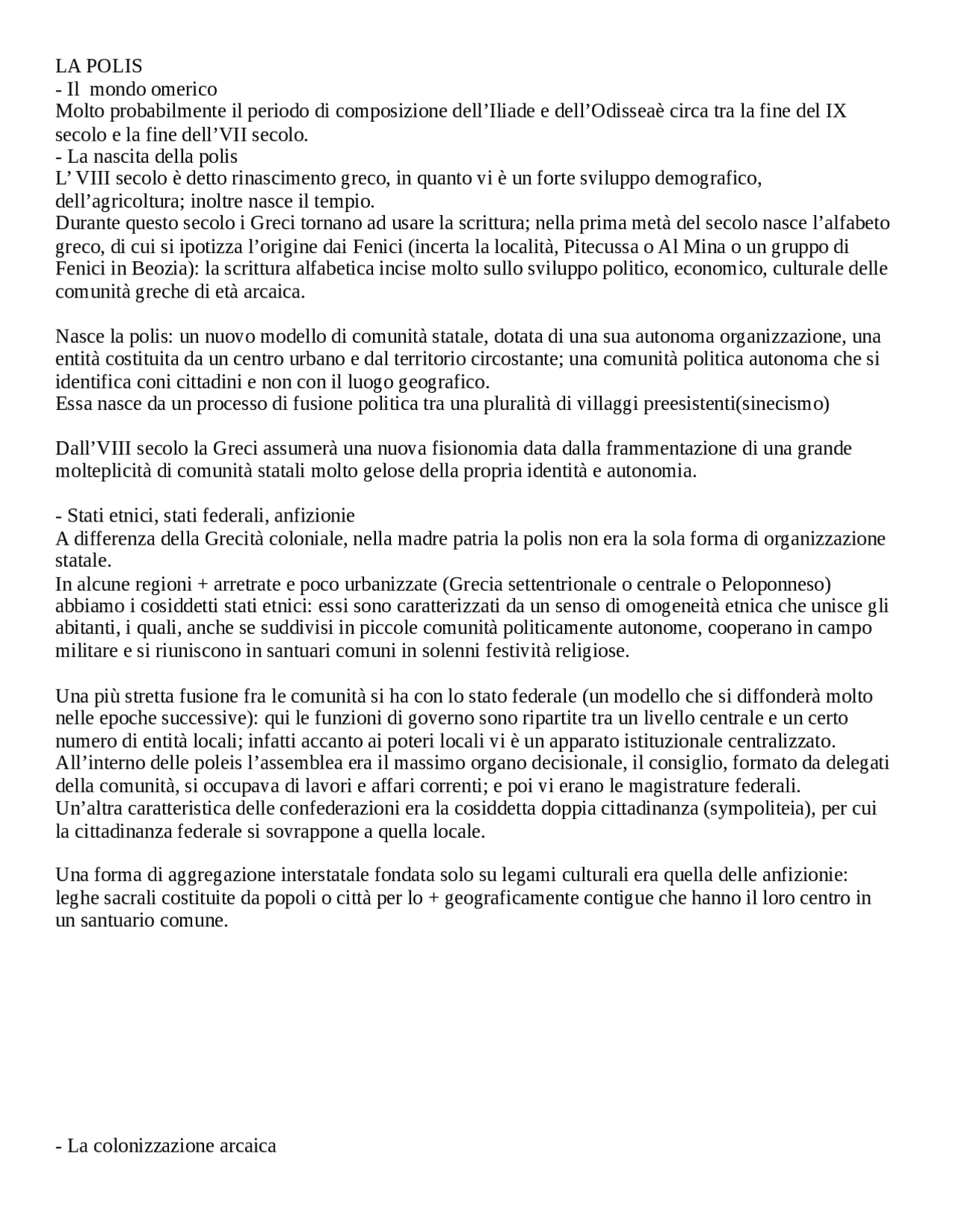 Storia Greca Corsaro Gallo Docsity
