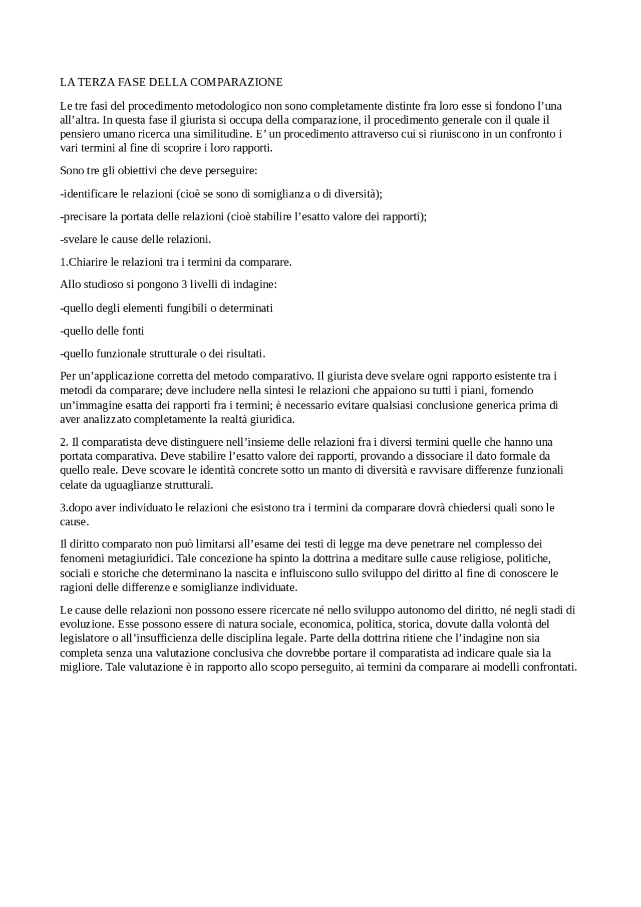 Tesina Laboratorio Privato Comparato Docsity