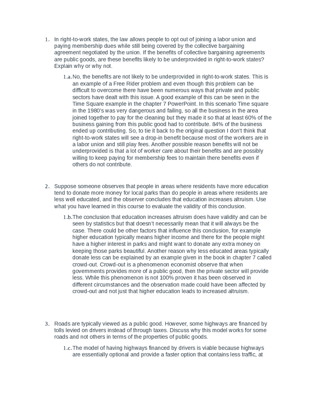 Assignment Number 2 Public Finance Docsity