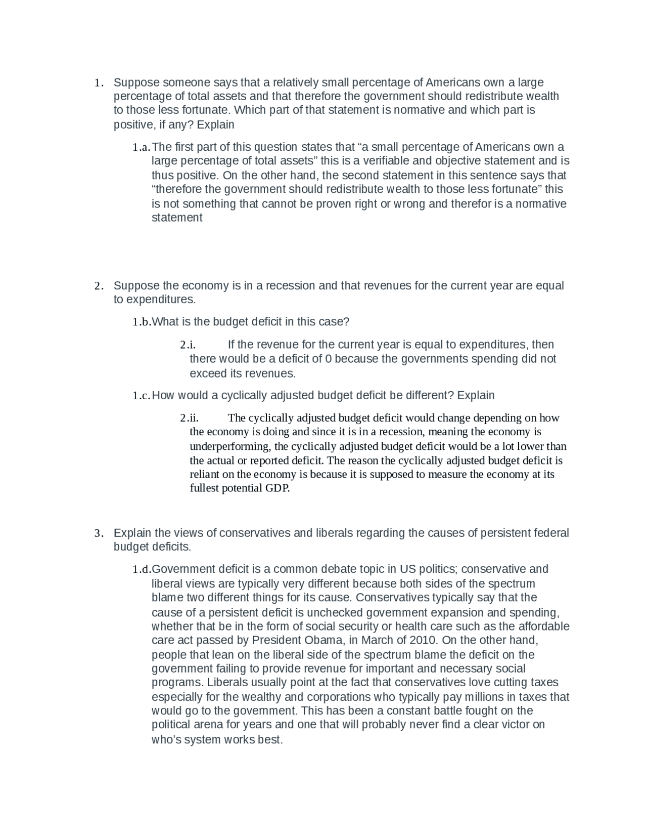 Assigment Number 1 For Public Finance Docsity