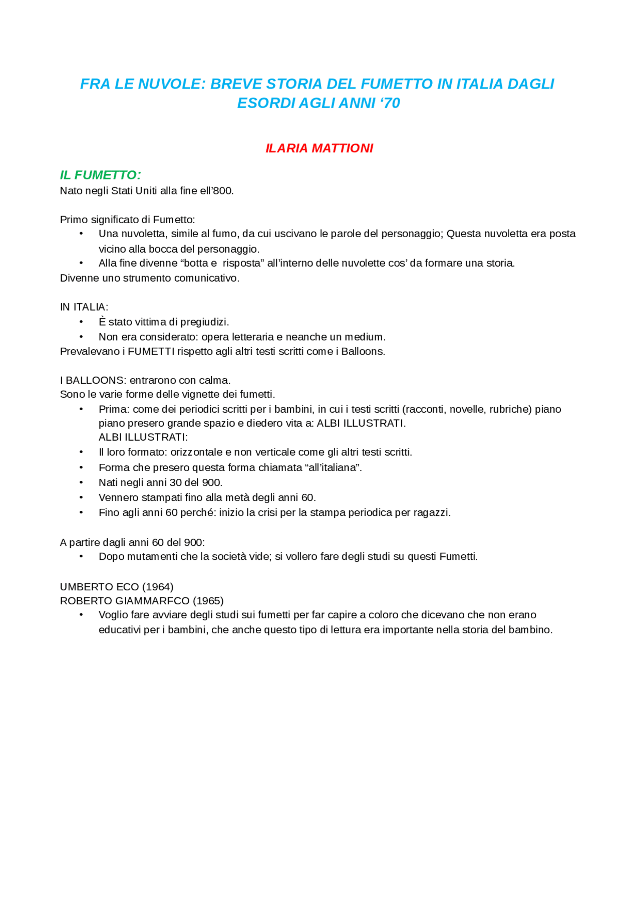 Storia Della Pedagogia Docsity