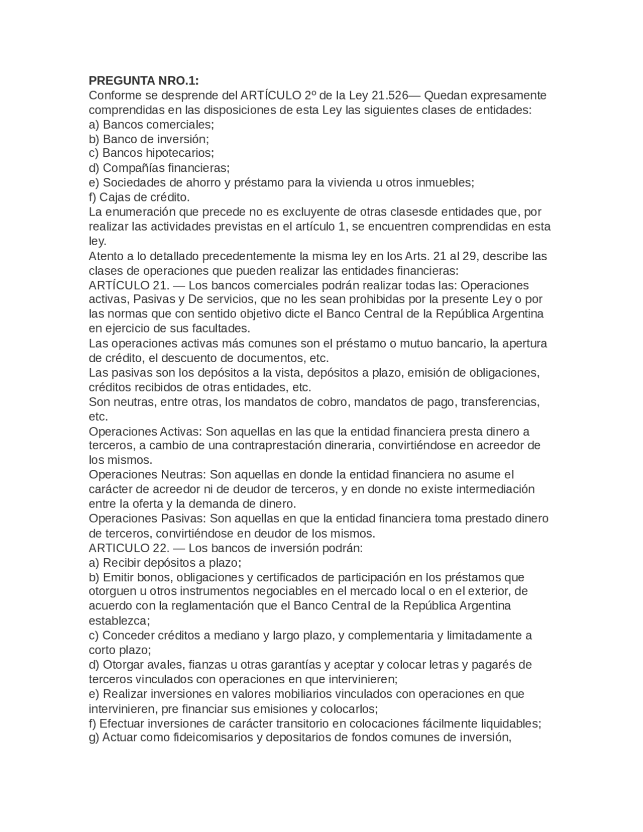 Db Primer Parcial Ubp Exámenes De Derecho Privado Docsity